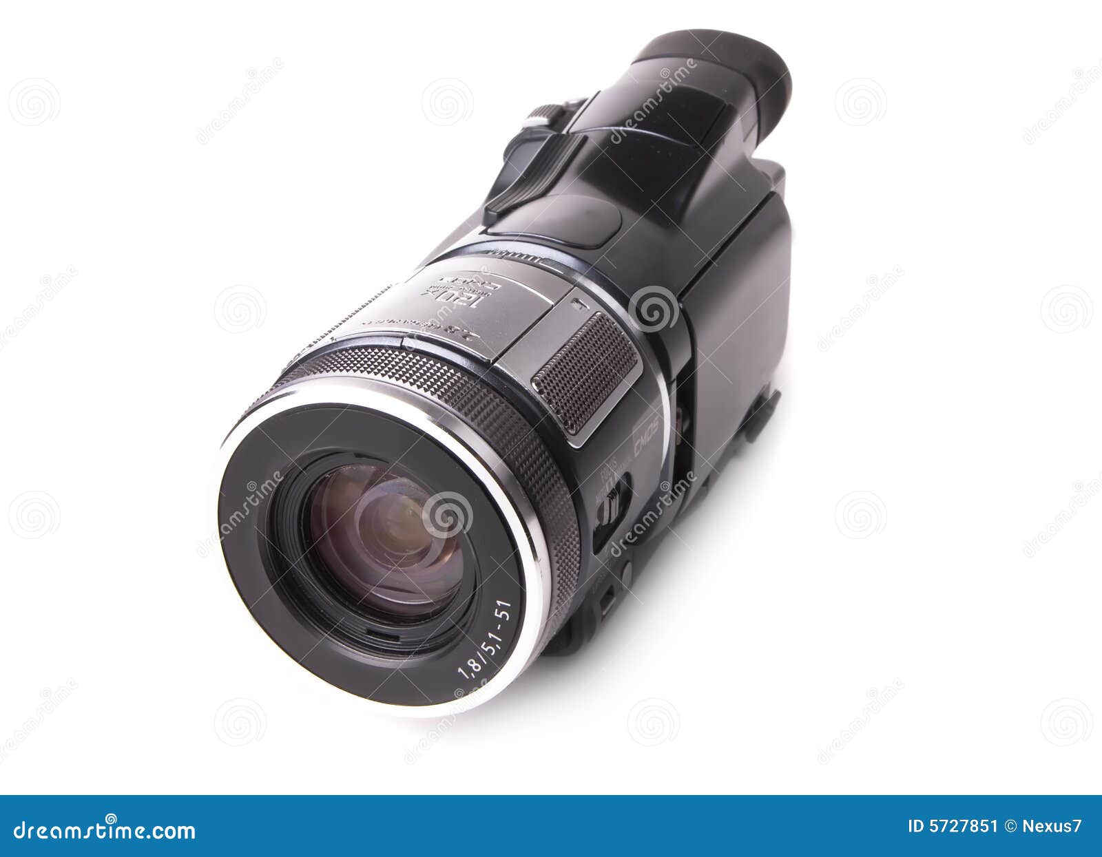 Modern Video Camera stock image. Image of record, modern - 5727851