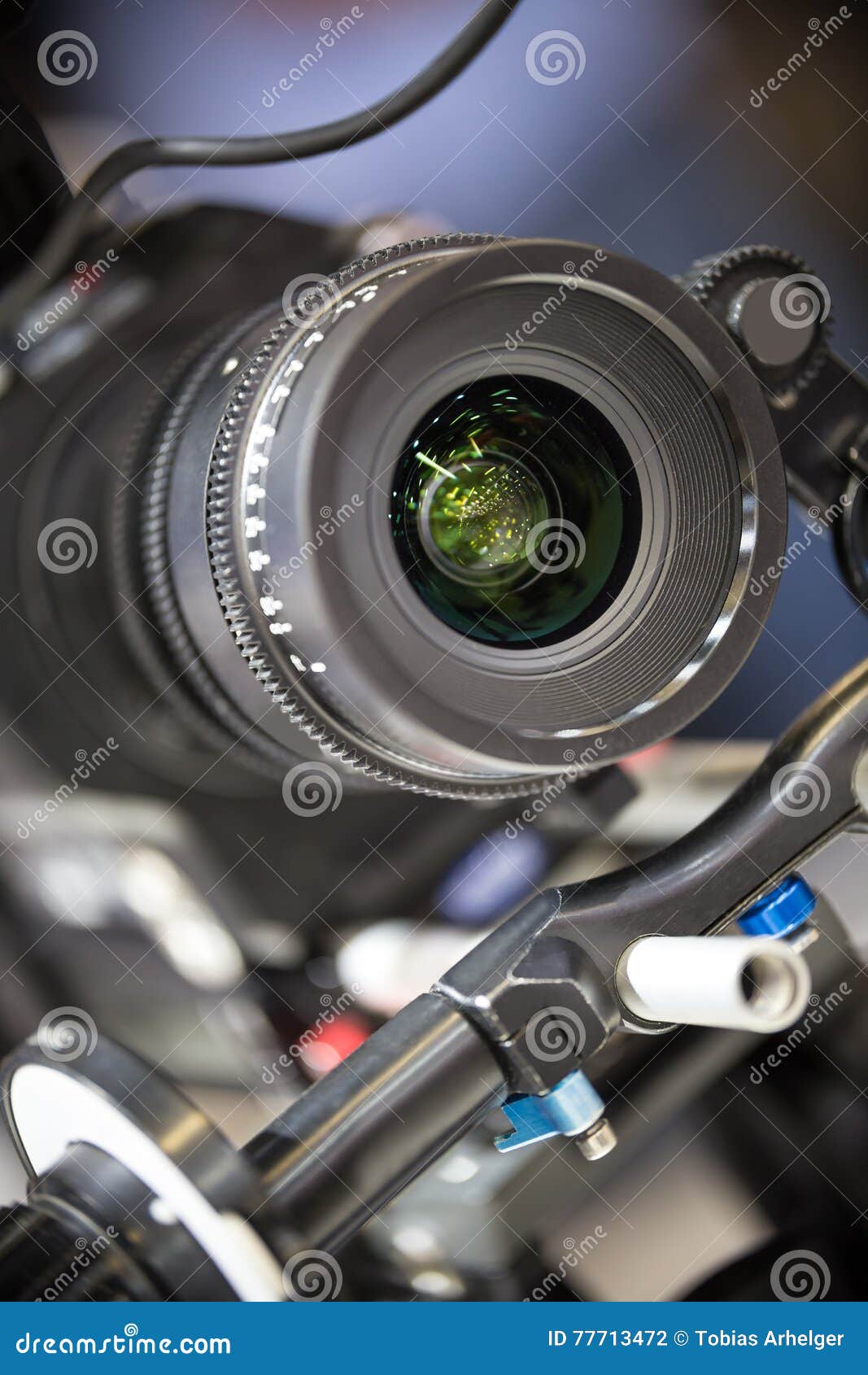 Modern video camera mount stock photo. Image of handheld - 77713472