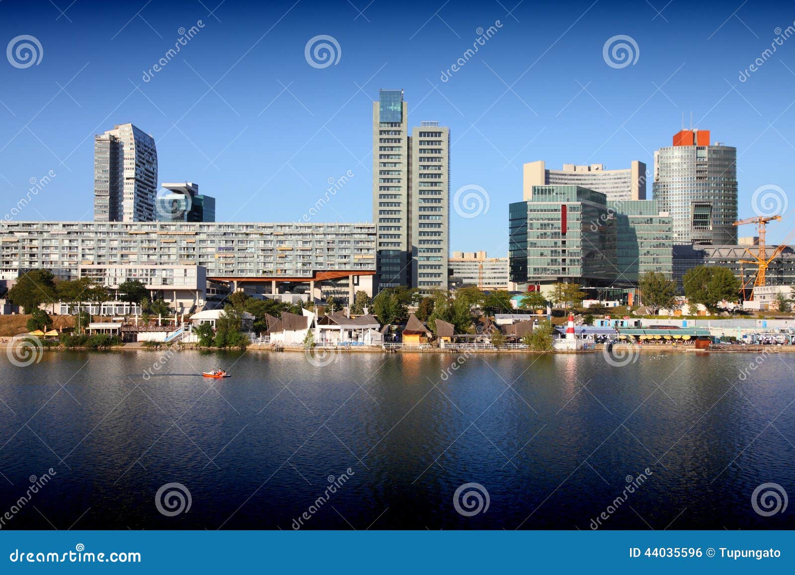 Modern Vienna stock photo. Image of destination, capital - 44035596
