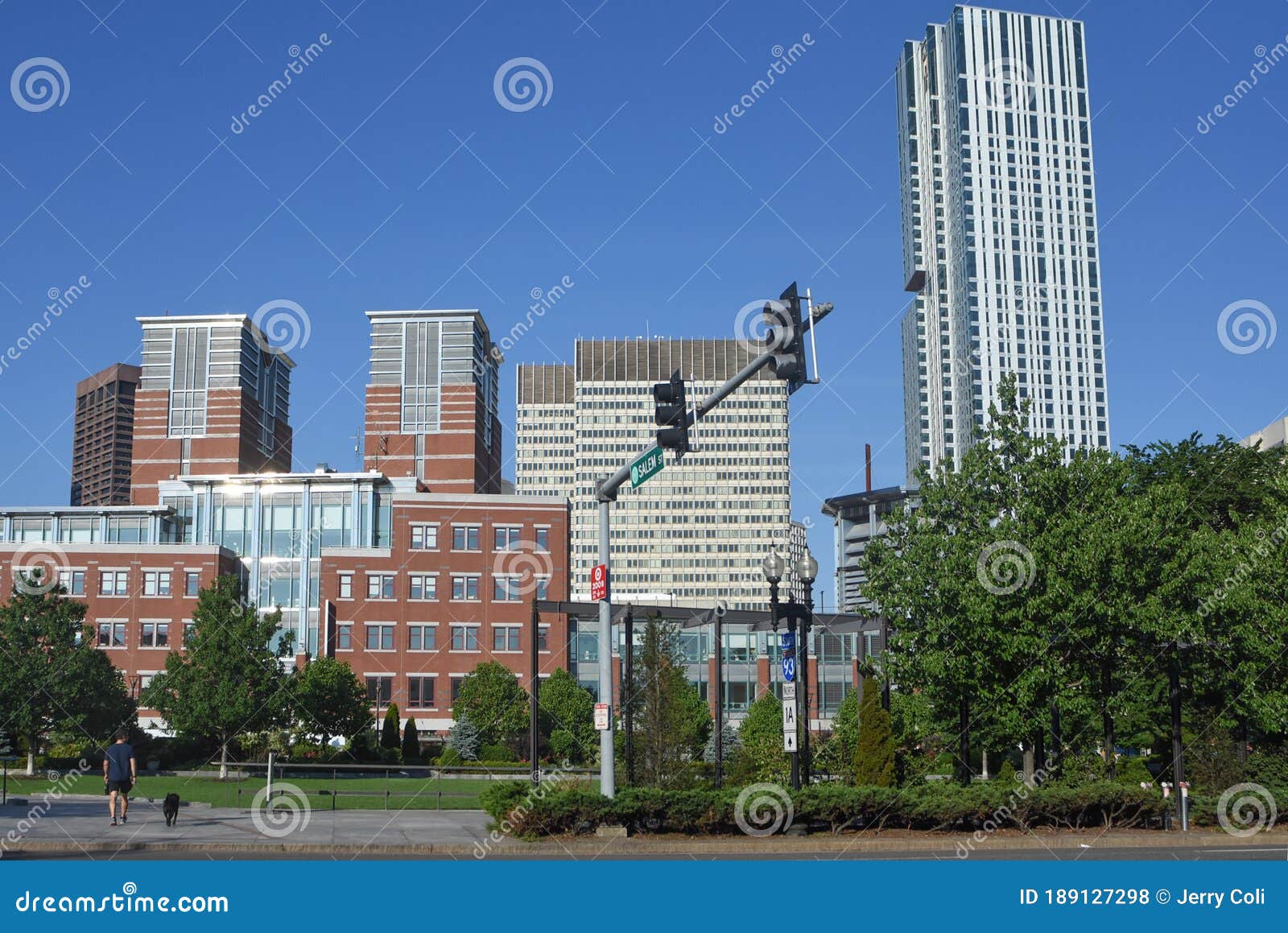 Modern View of Downtown, Boston, MA Editorial Stock Photo - Image of ...