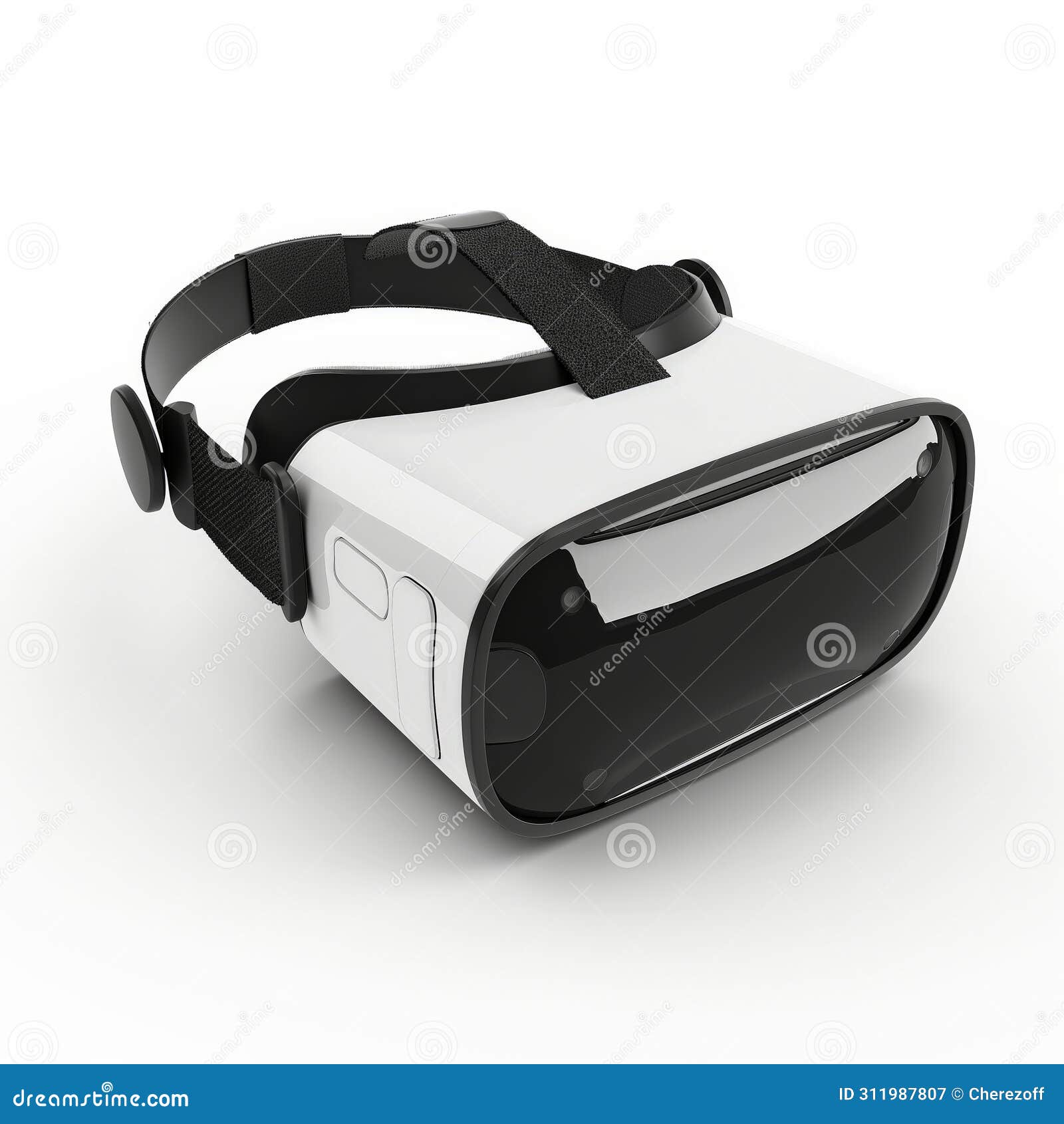 Modern Virtual Reality Headset Stock Image - Image of cuttingedge ...