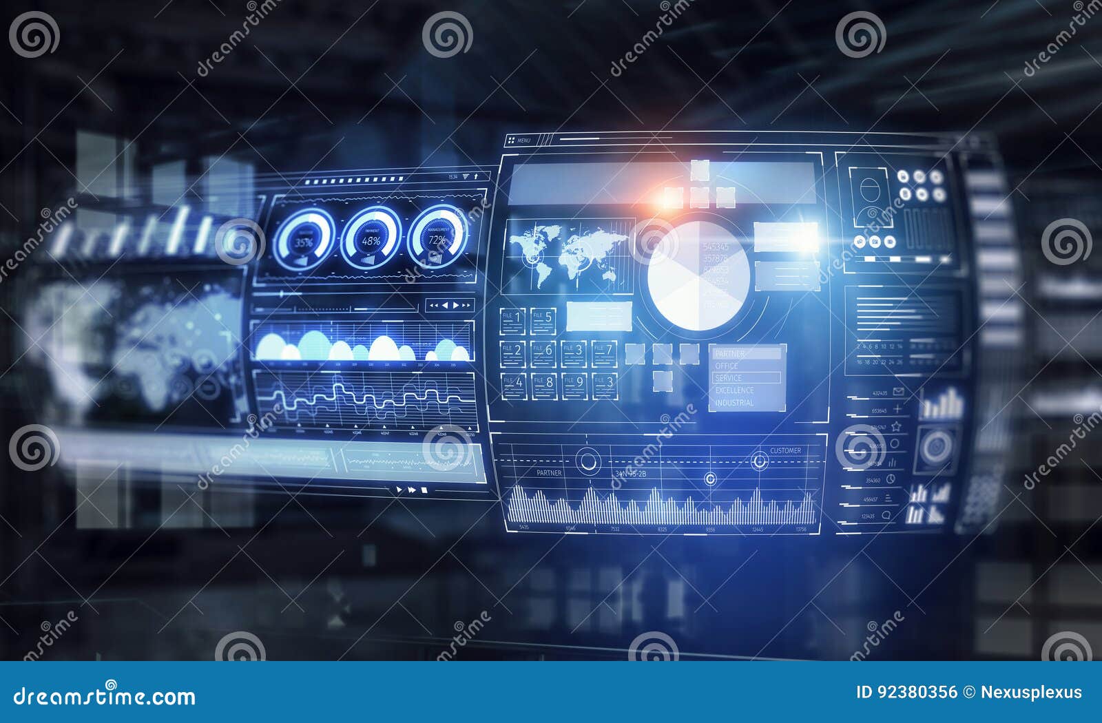 Modern Virtual Technology Background Stock Photo - Image of technology ...
