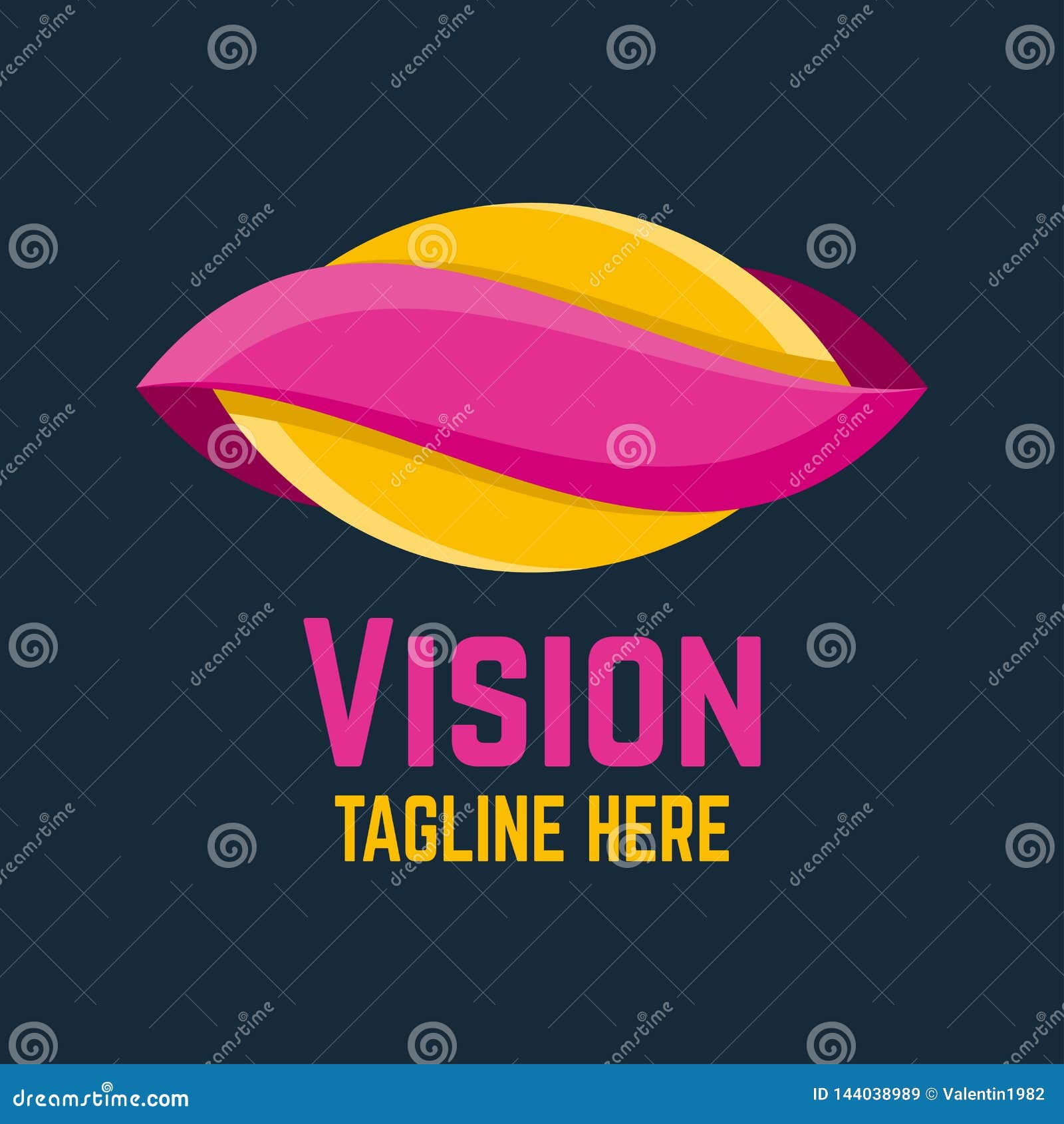 Modern Vision Logo. Vector Illustration. Stock Vector - Illustration of ...