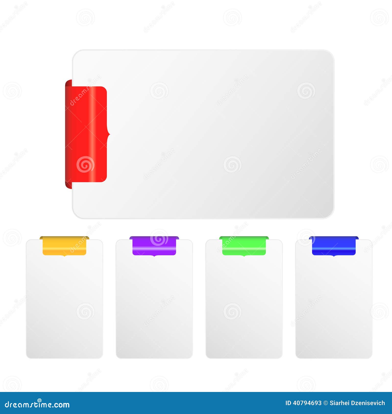 Modern Visual Banner Design Template Stock Vector - Illustration of ...