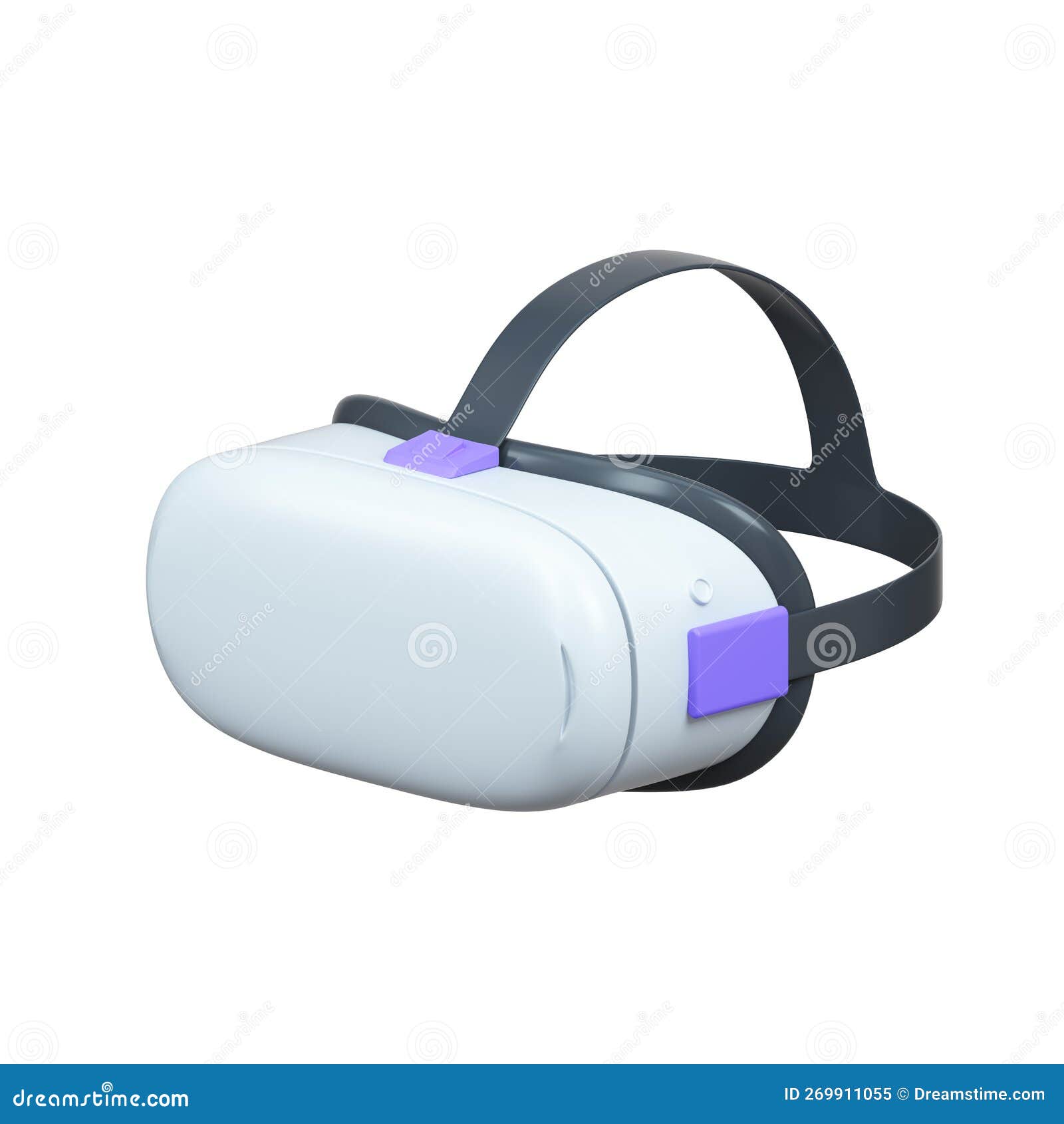 Modern VR headset icon. stock image. Image of rendering - 269911055