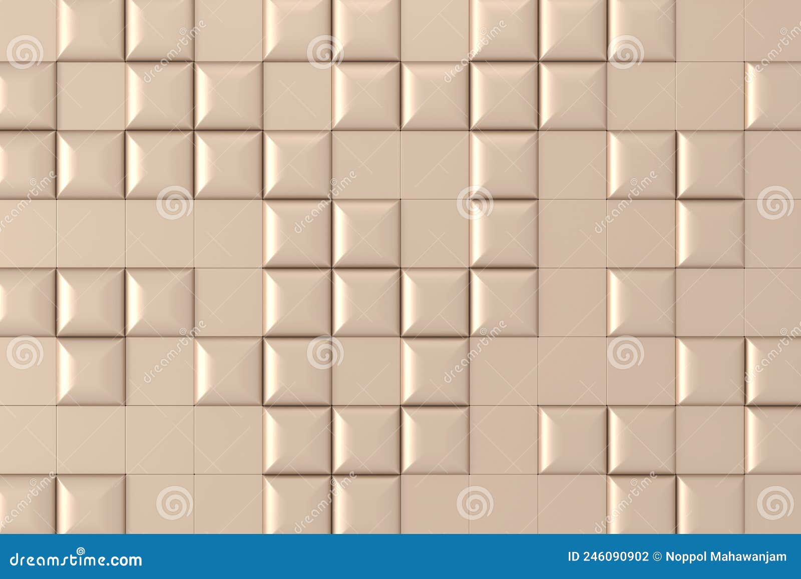 Modern Wall Design. Abstract Background of Rectangle Stock Illustration ...