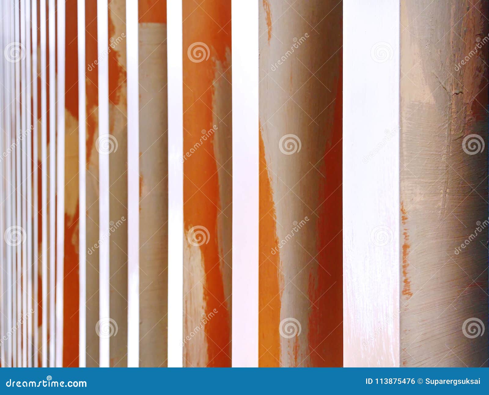 Vertical Of Columns Covered With Mosaic Tiles Royalty-Free Stock Image ...