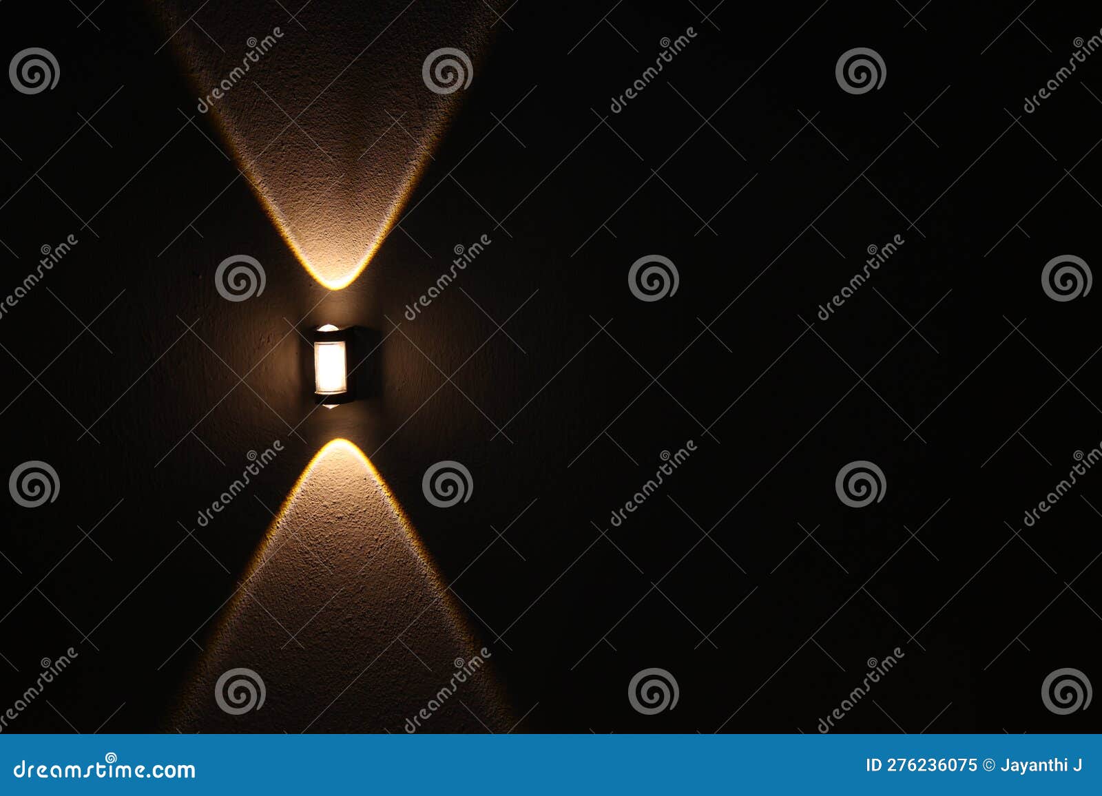 Lamp Shade Creating Light and Shadow Stock Image - Image of electricity ...