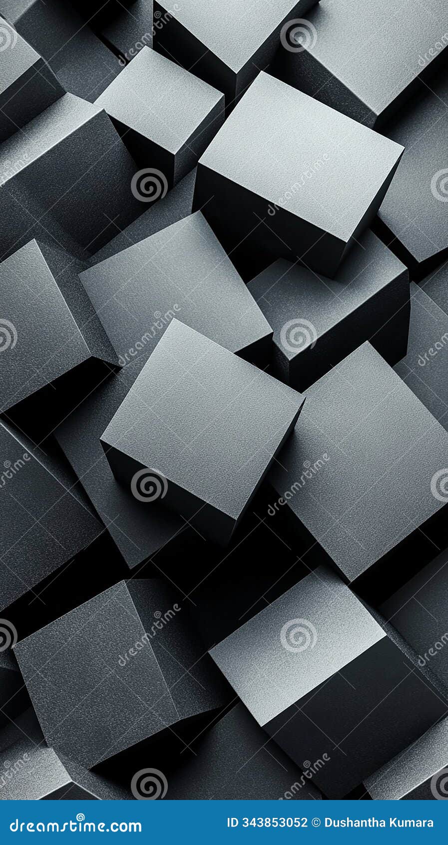 Geometric Illusion: a Modern Wallpaper with Bold Geometric Shapes ...