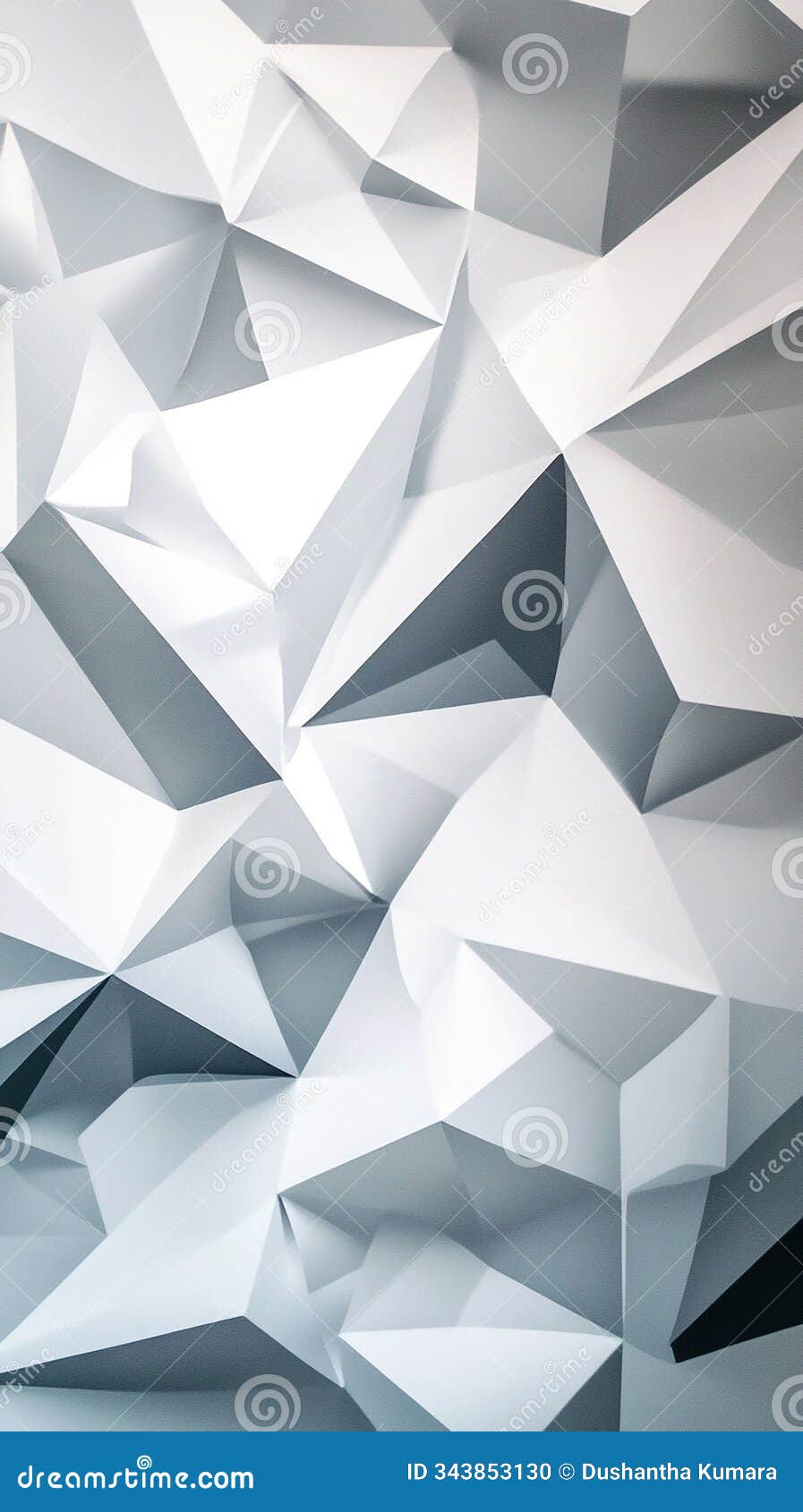 Geometric Illusion: a Modern Wallpaper with Bold Geometric Shapes ...