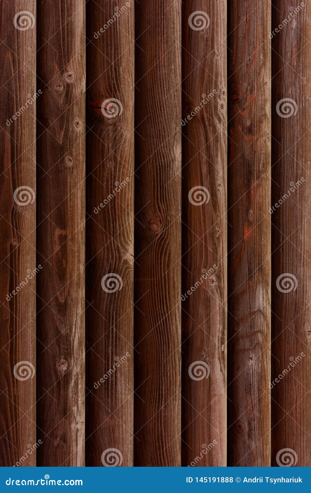Modern Walls Are Dark Brown Bars, Dark Texture Stock Image ...
