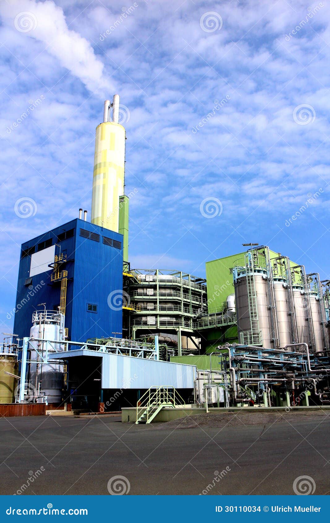 Waste incineration plant stock photo. Image of waste - 30110034