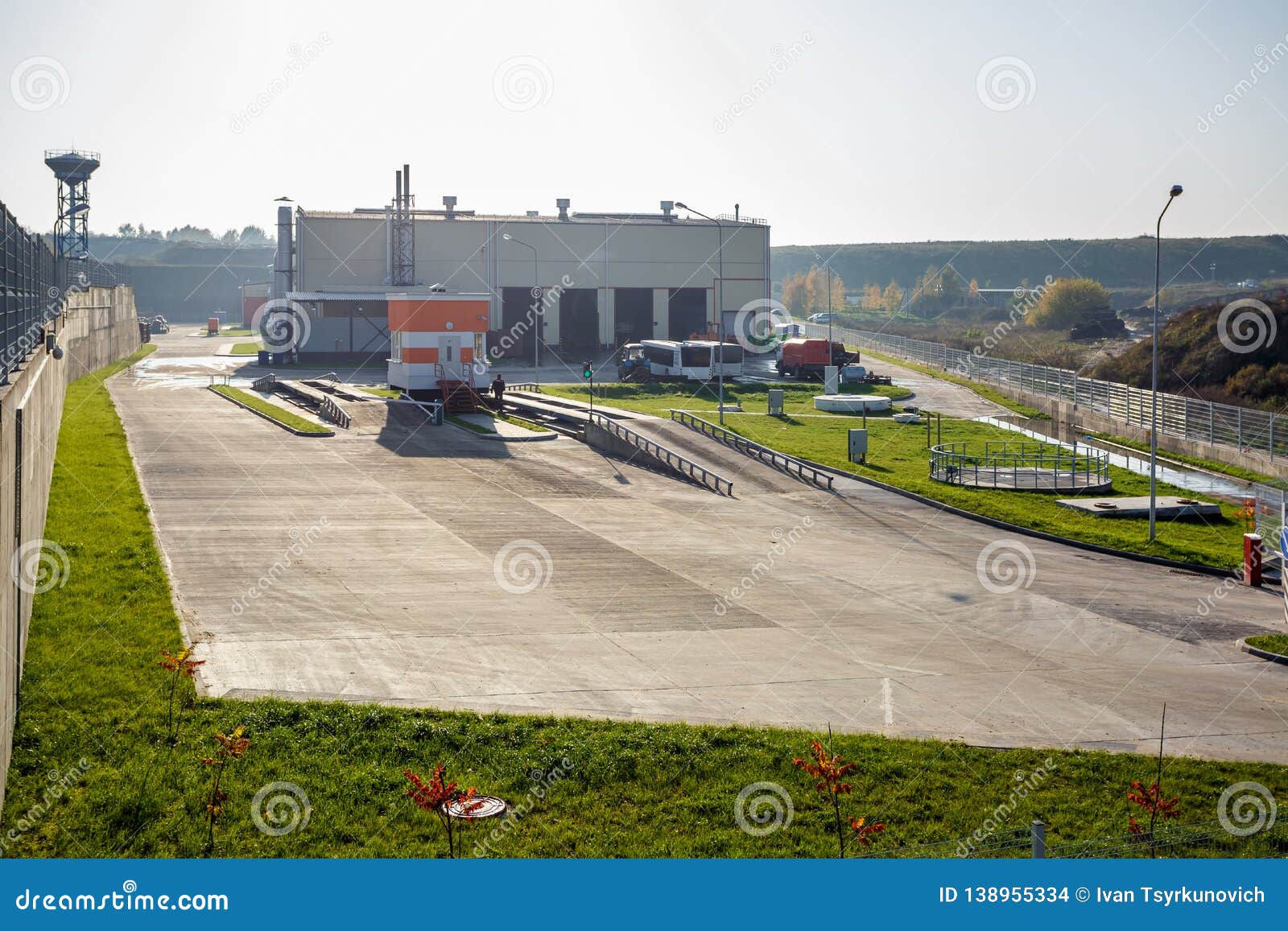 Separate Garbage Collection. Equipment For Pressing Debris Sorting ...