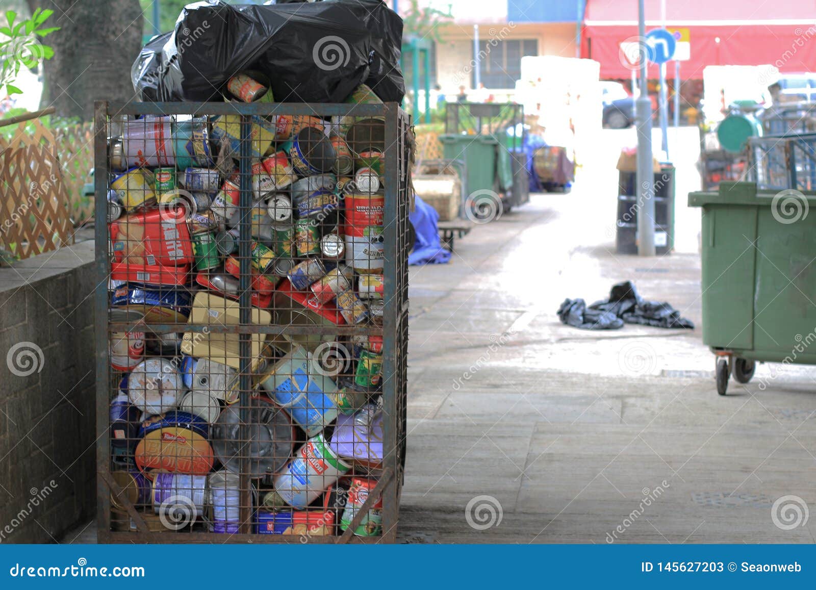 The Modern Waste Sorting and Recycling Plant Editorial Stock Photo ...