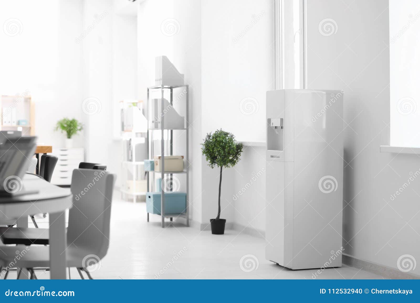 Modern water cooler stock photo. Image of cool, purifier - 112532940