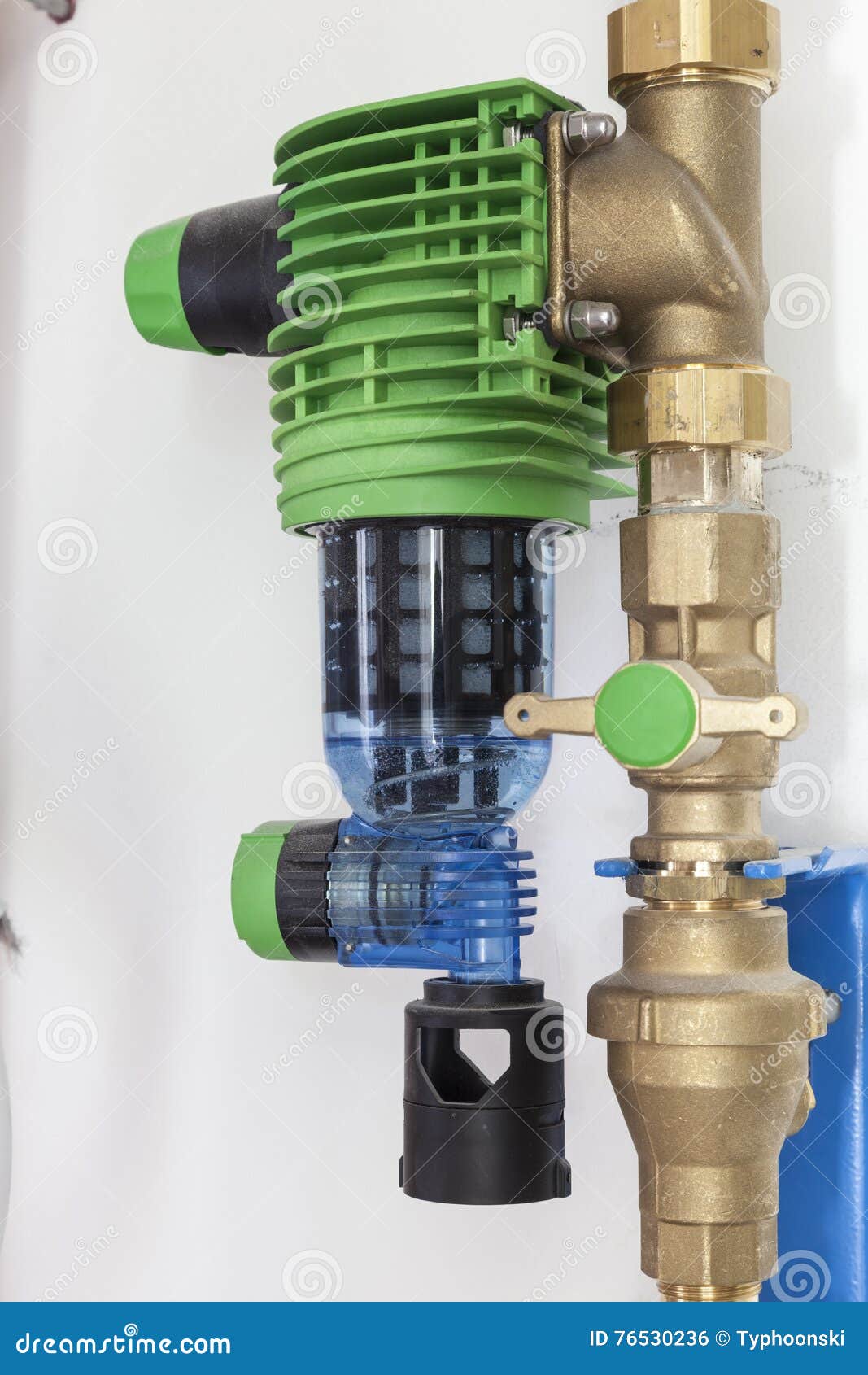 Modern water filter stock photo. Image of purification - 76530236