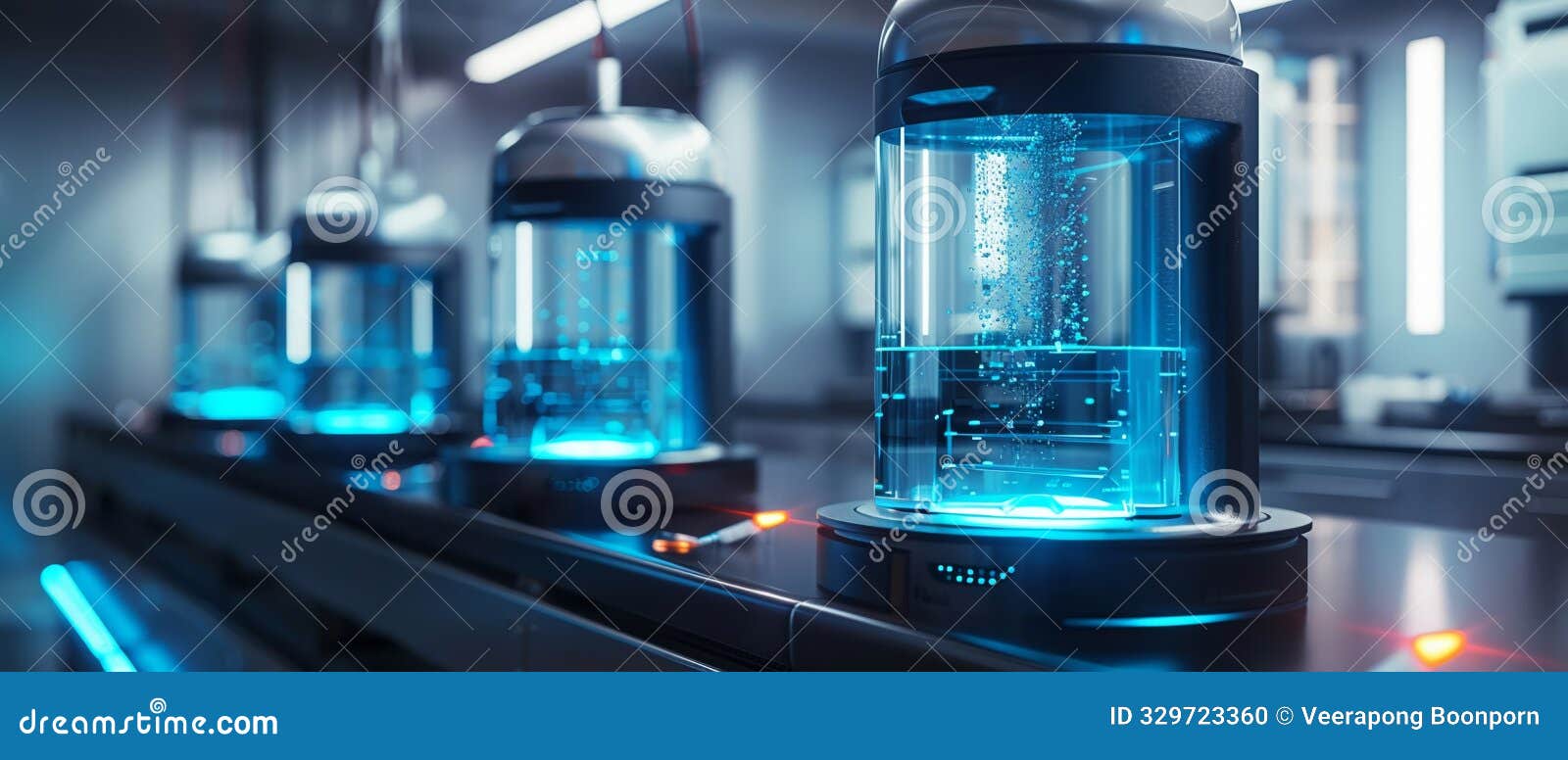 Modern Water Purification System, Futuristic Look, Advanced Filtration ...