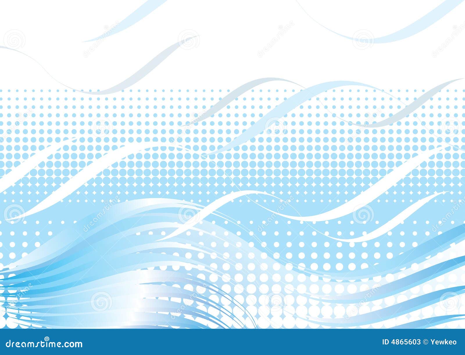 Modern wave stock vector. Illustration of halftone, abstract - 4865603