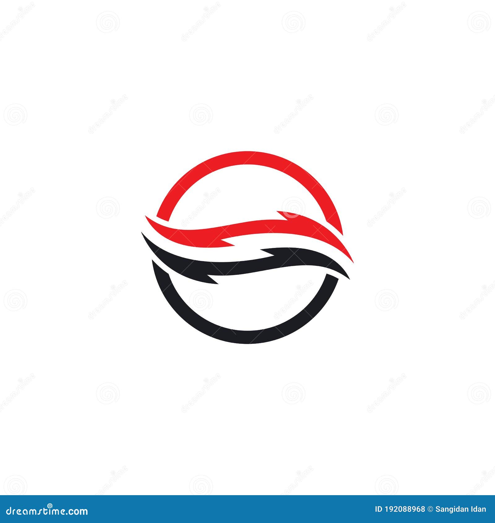 Modern Wave Symbol and Icon Logo Vector Stock Vector - Illustration of ...