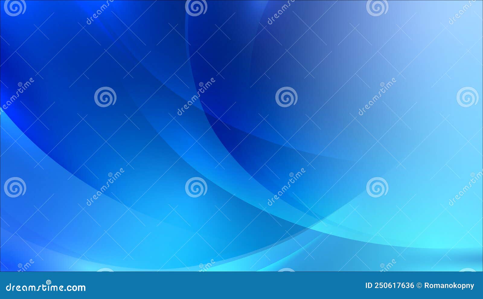 Modern Wavy Blue Background with Abstract Shapes Stock Vector ...