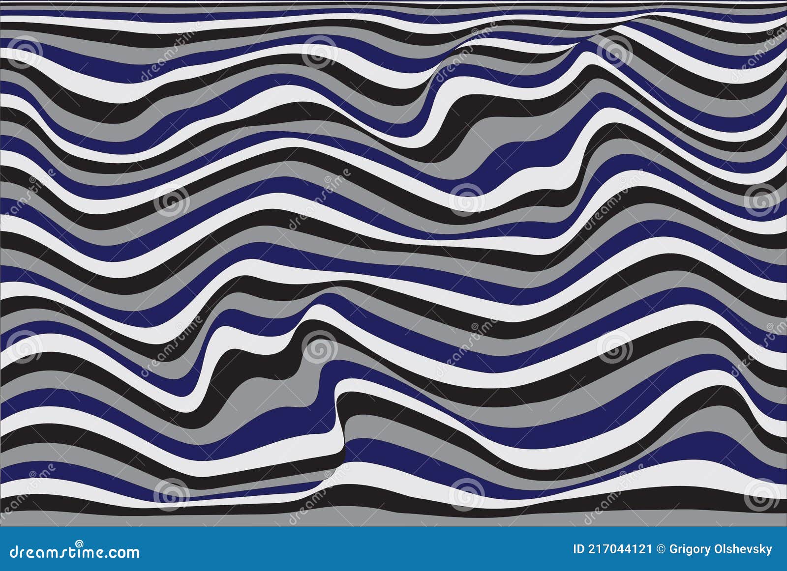 Modern Wavy Curve Abstract Presentation Background Stock Vector ...