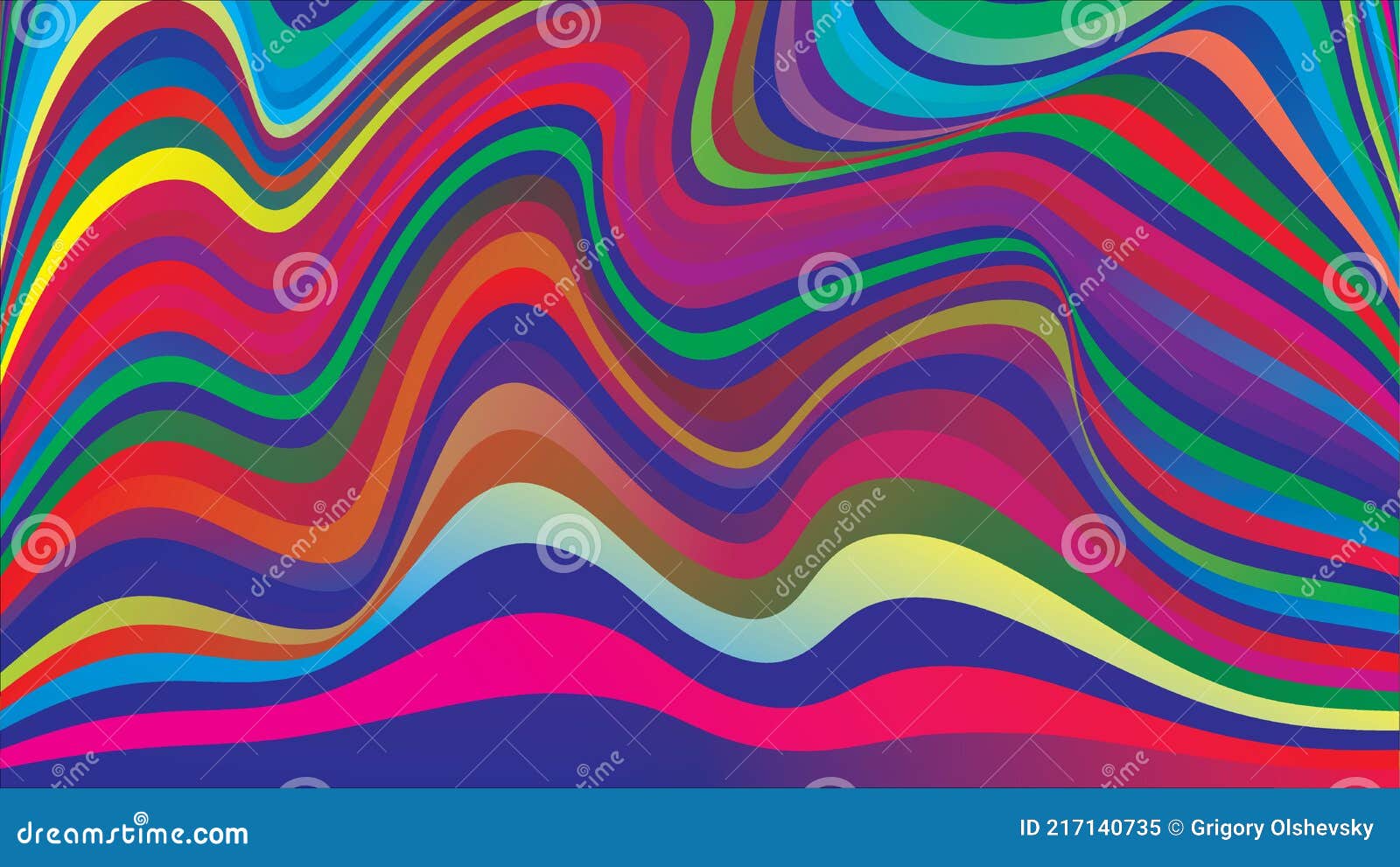 Modern Wavy Curve Abstract Presentation Background Stock Vector ...