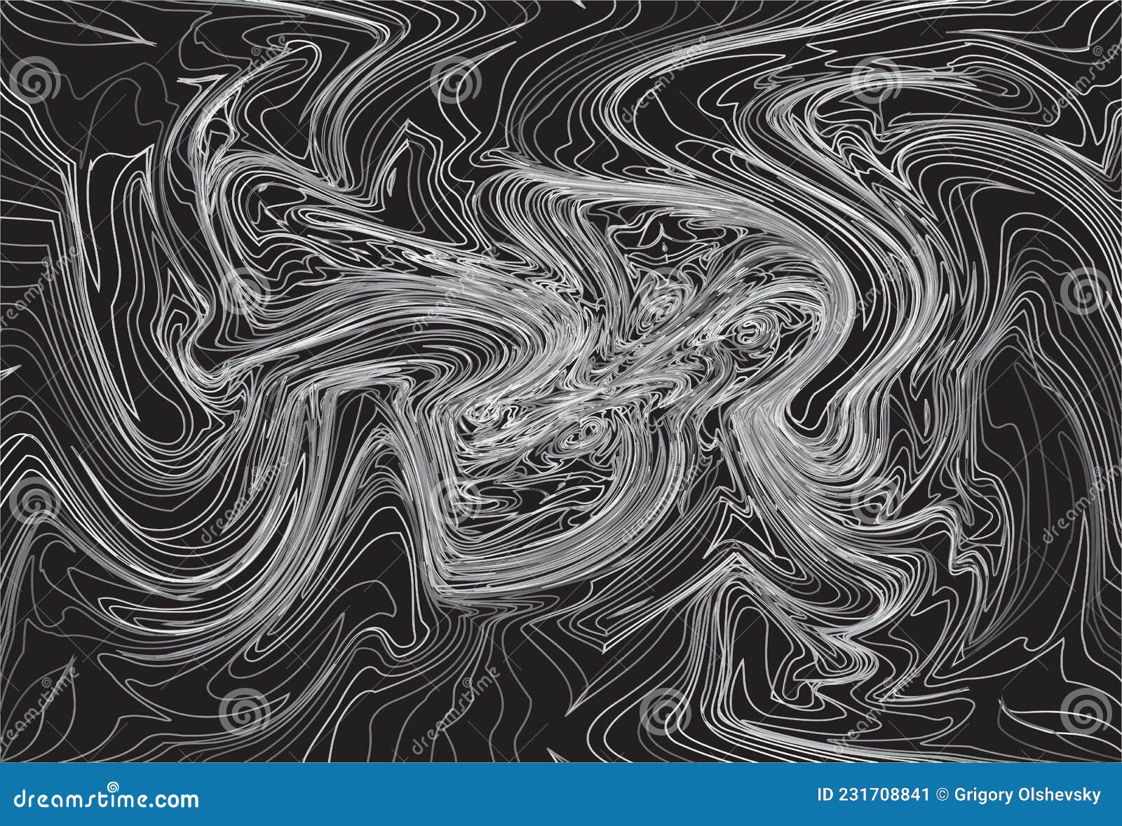 Modern Wavy Curve Abstract Presentation Background Stock Vector ...