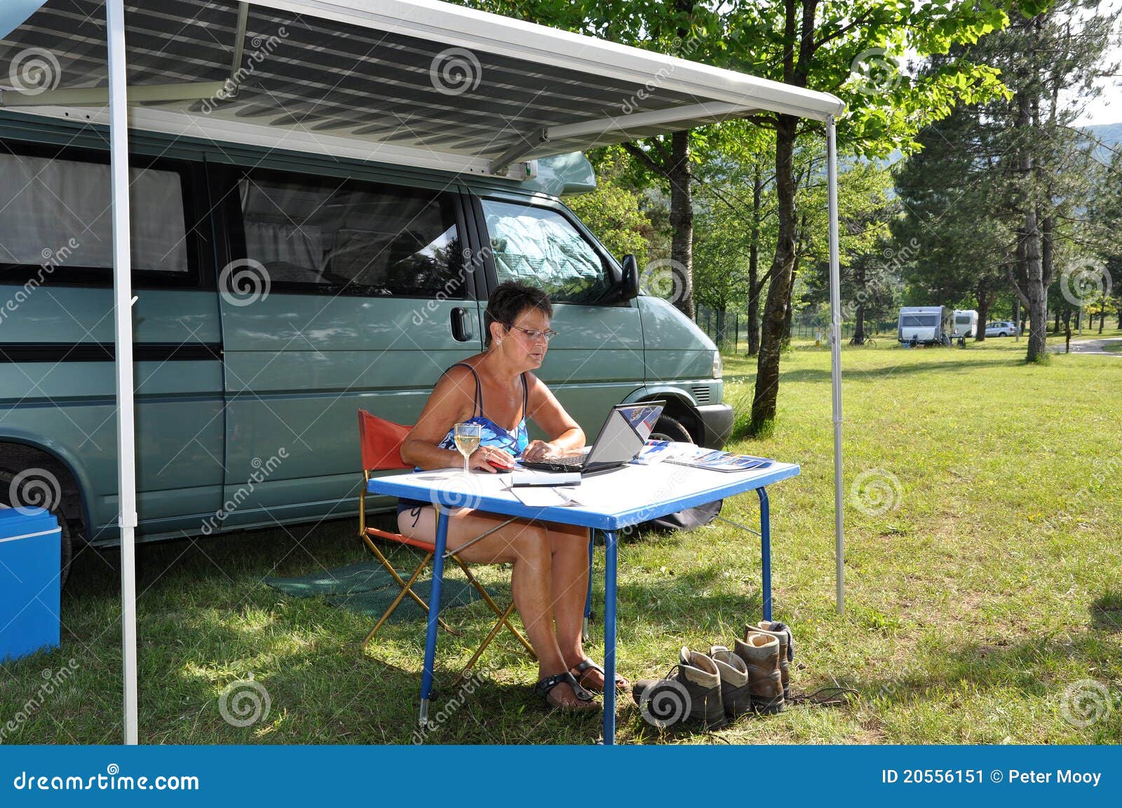 Modern way of traveling stock image. Image of grassland - 20556151