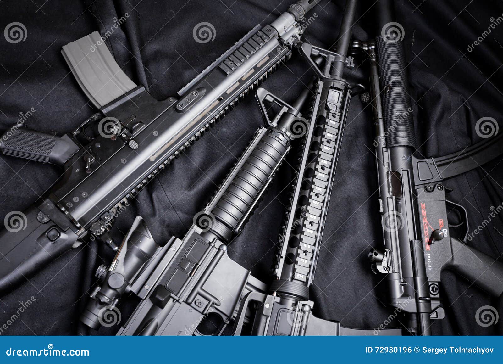 Modern weapon stock photo. Image of belt, metal, desert - 72930196