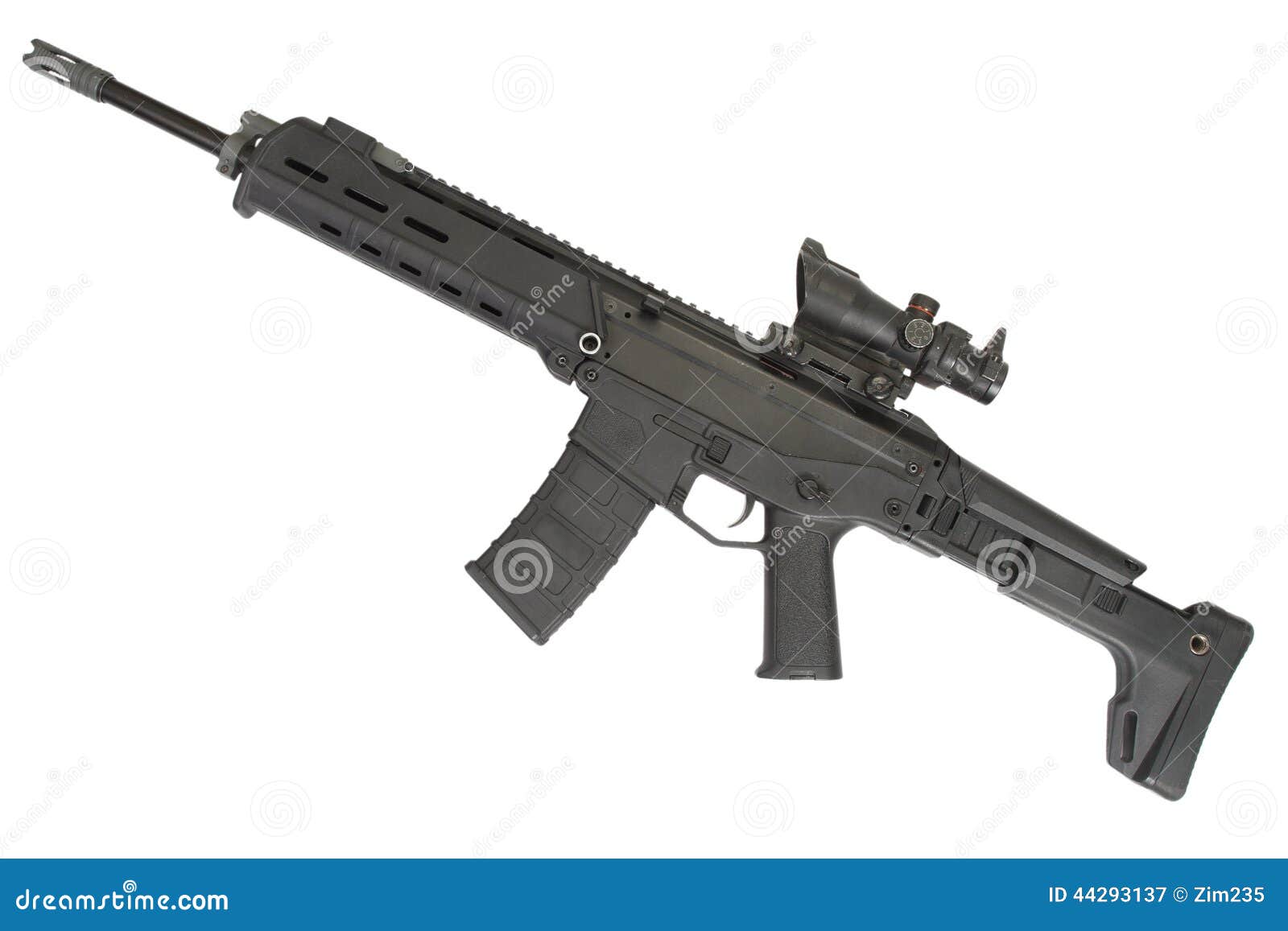 Modern Weapon System Isolated Stock Image - Image of shot, fire: 44293137