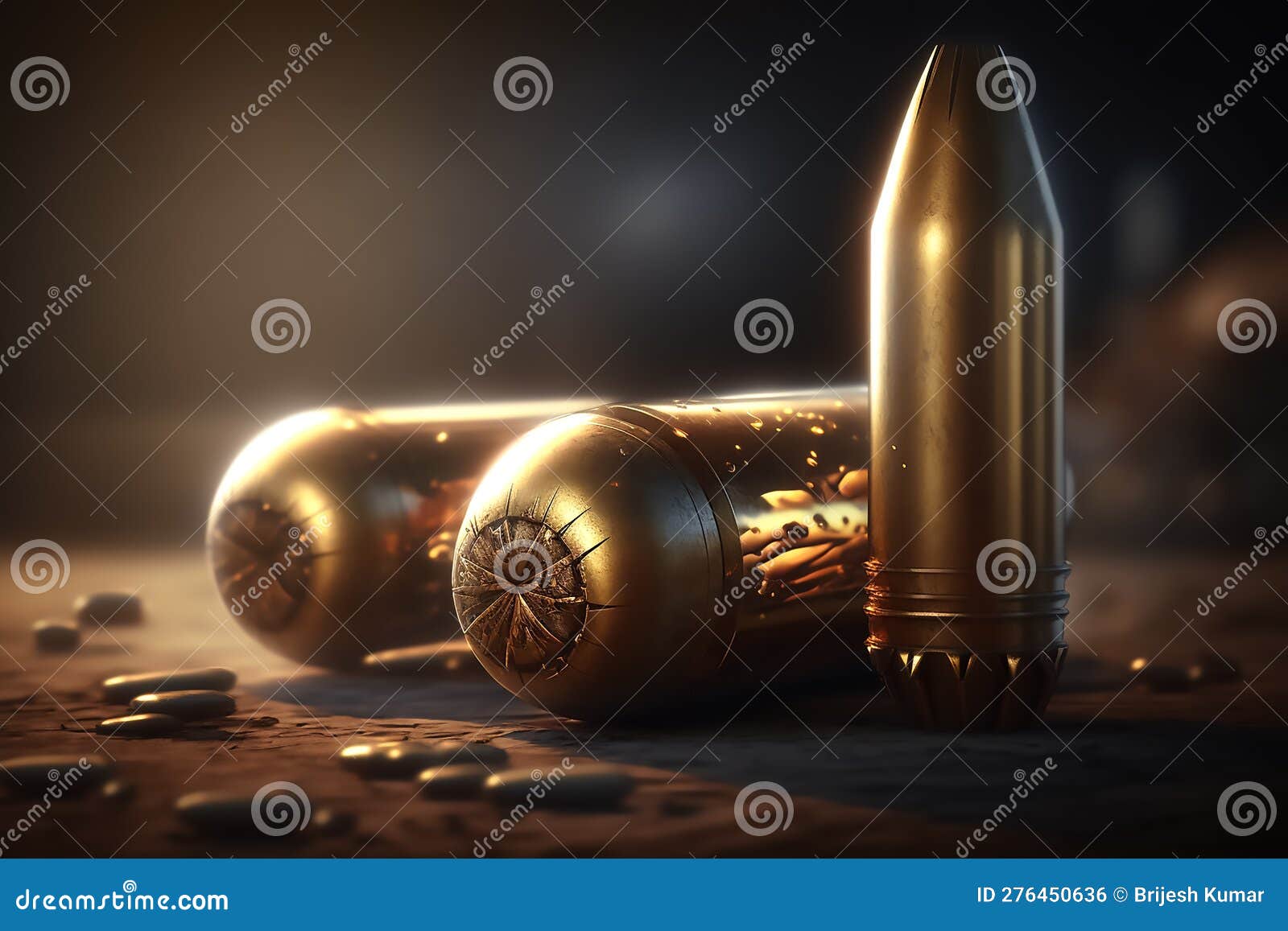 Modern Weapons for Military and War Enforcement. Stock Illustration ...