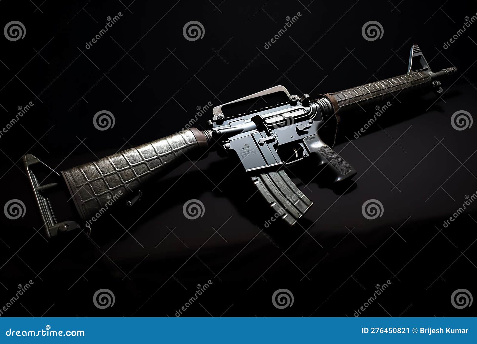 Modern Weapons for Military and War Enforcement. Stock Illustration ...