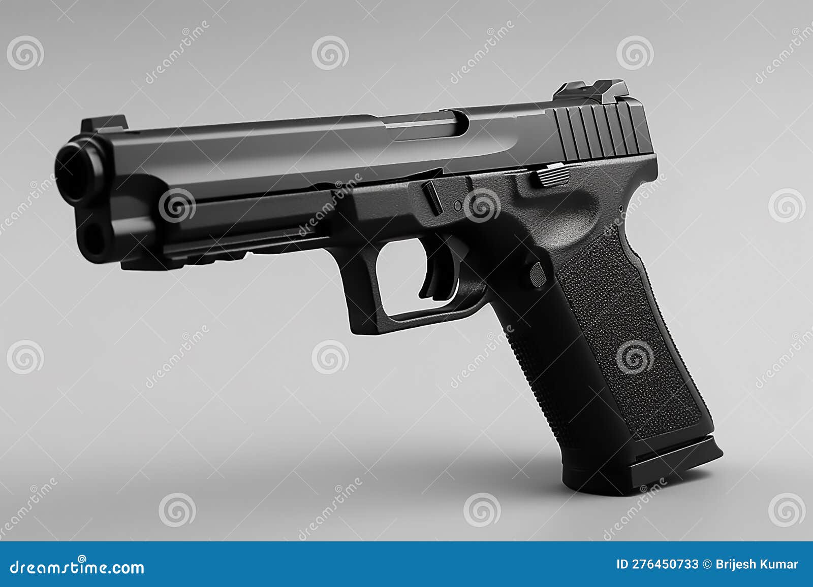 Modern Weapons for Military and War Enforcement. Stock Illustration ...
