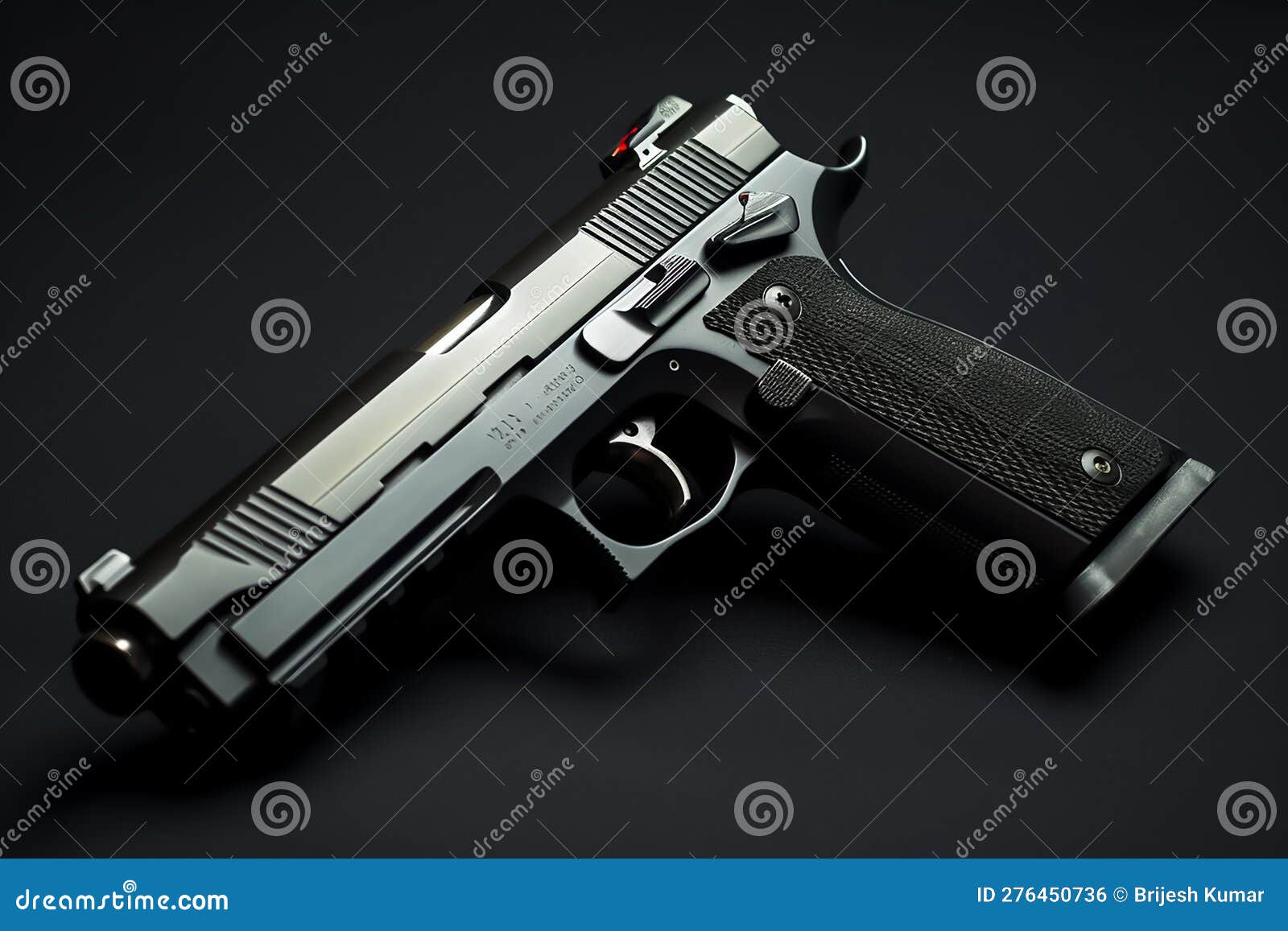 Modern Weapons for Military and War Enforcement. Stock Illustration ...