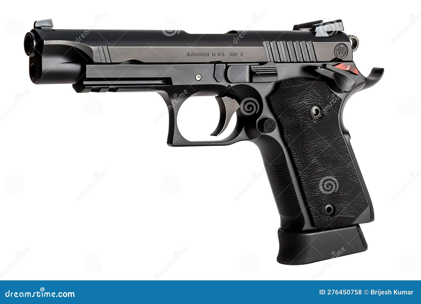 Modern Weapons for Military and War Enforcement. Stock Illustration ...