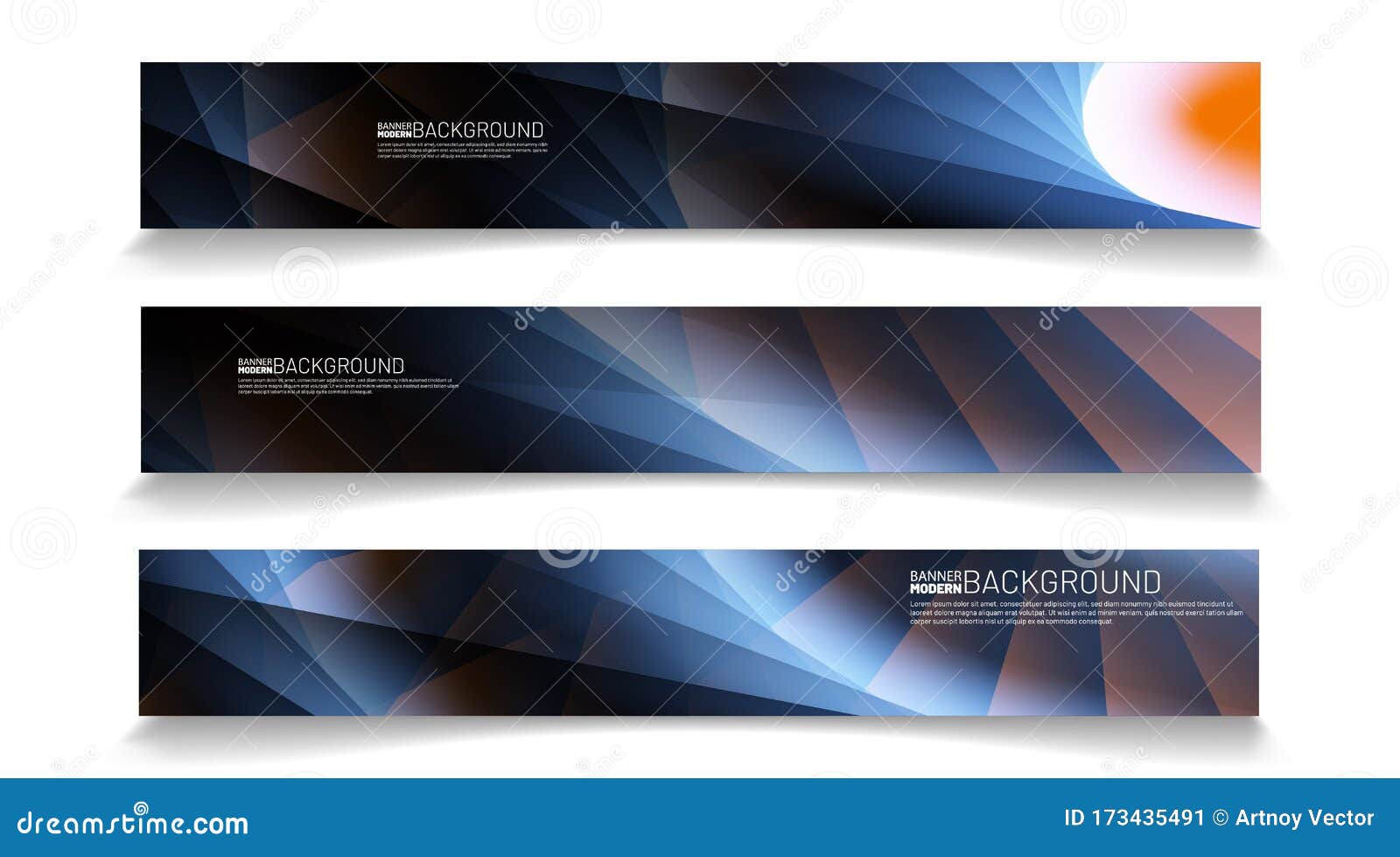 Modern Web Banner Background. Abstract Vector Template Design Stock ... Modern Web Banner Background. Abstract Vector Template Design Stock ...