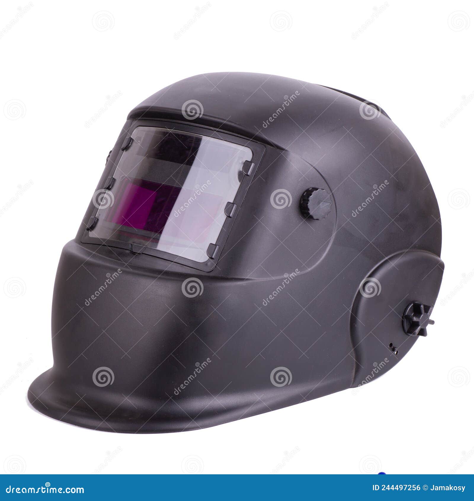 Welder In Helmet And Uniform. Royalty-Free Stock Image | CartoonDealer ...