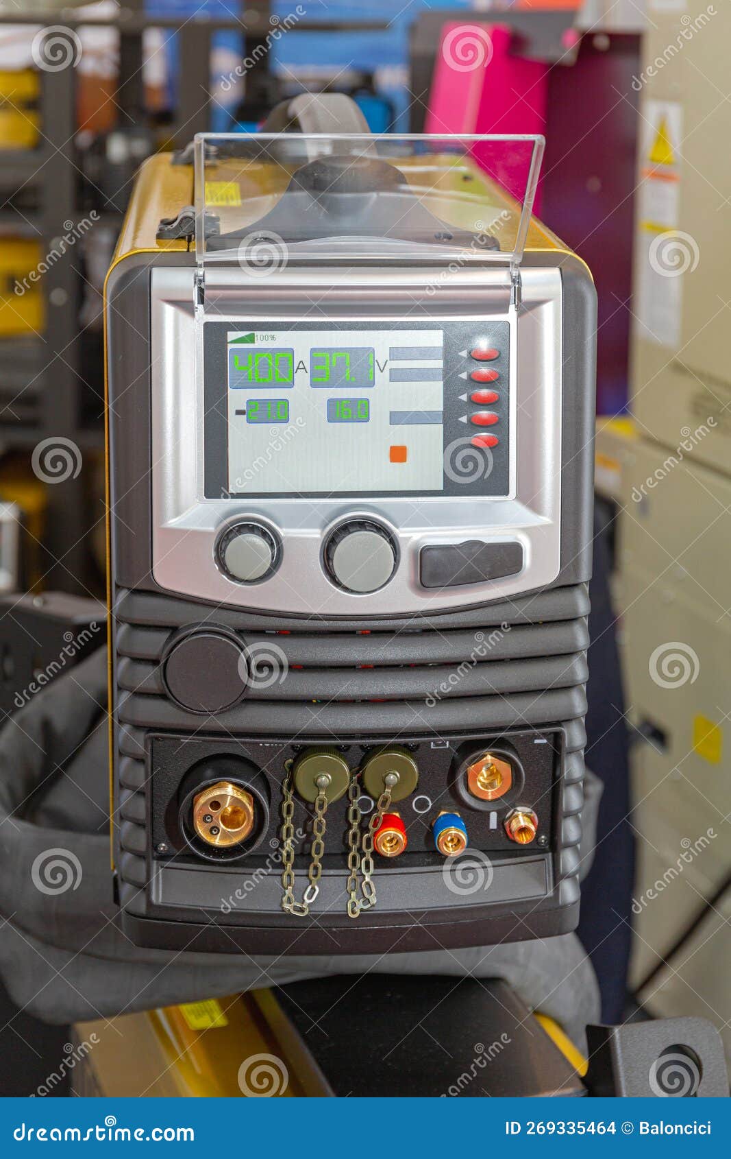Modern Welding Machine stock photo. Image of plasma - 269335464