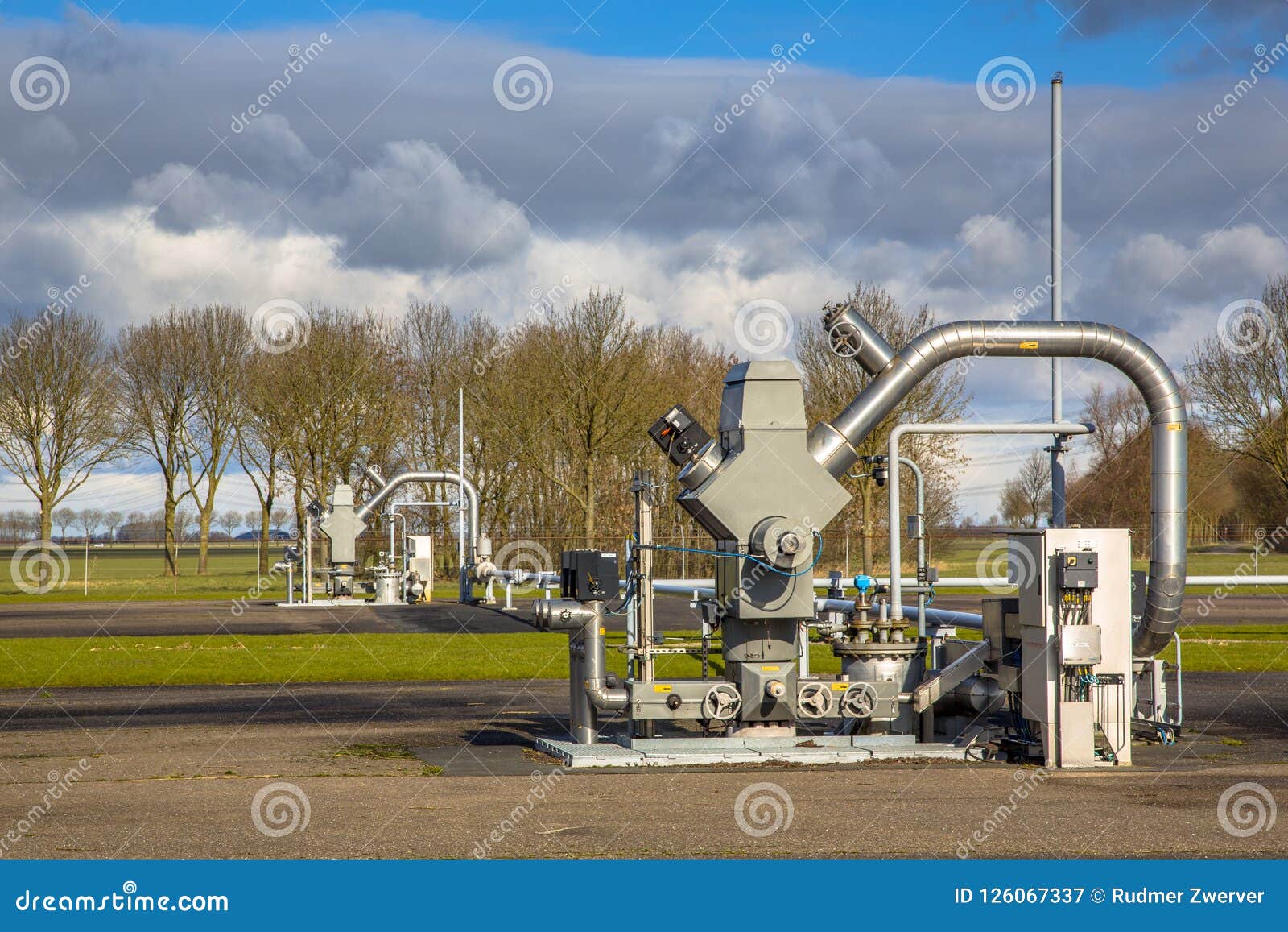 Natural gas well stock image. Image of petrochemical - 126067337
