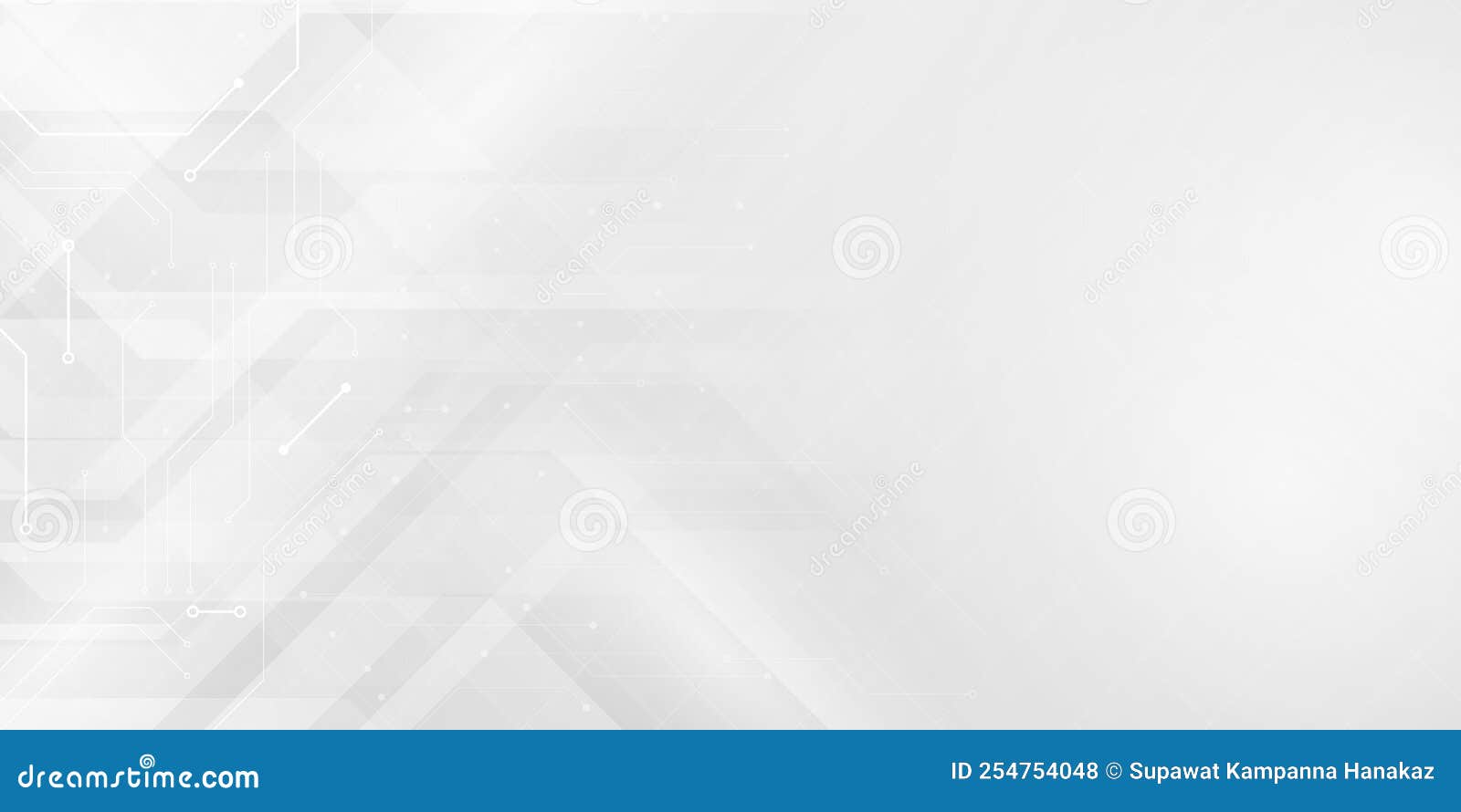 Modern White Abstract Technology Background Design Vector Illustration ...