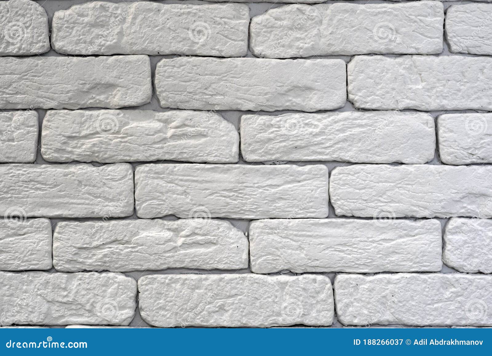 Modern White Brick Wall Texture Stock Image - Image of urban, vintage ...