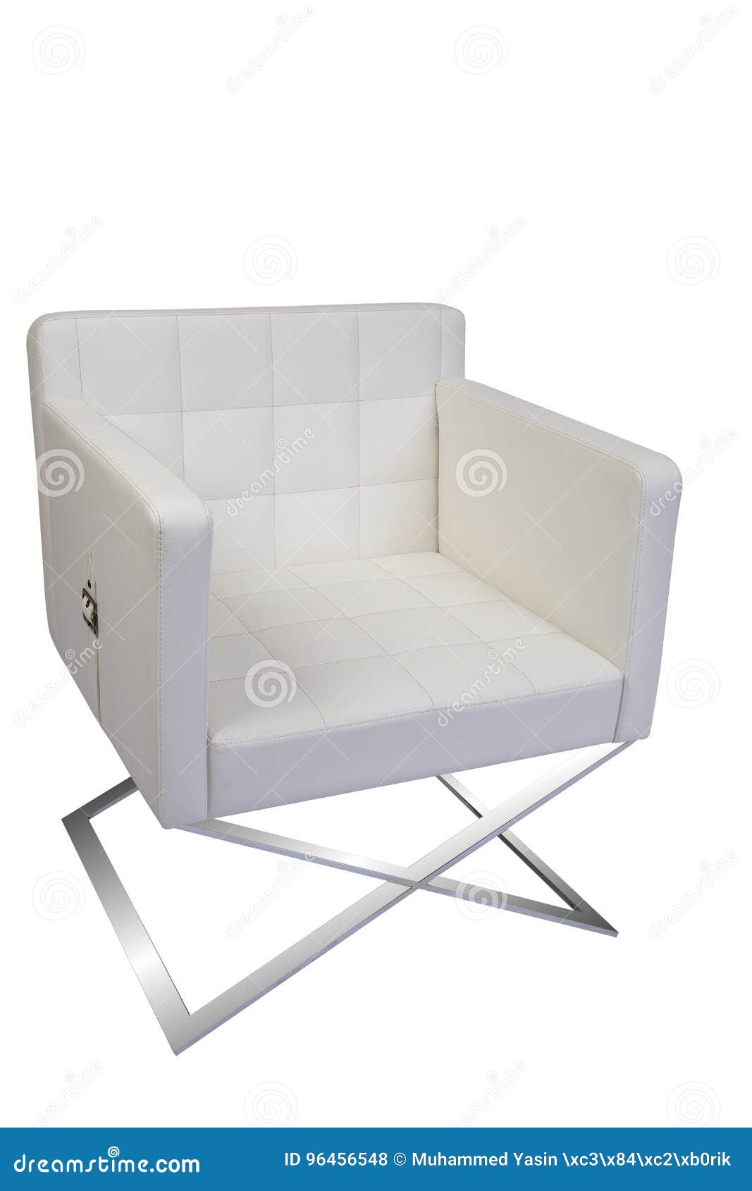 Modern White Chair Style stock photo. Image of arts, bridal - 96456548
