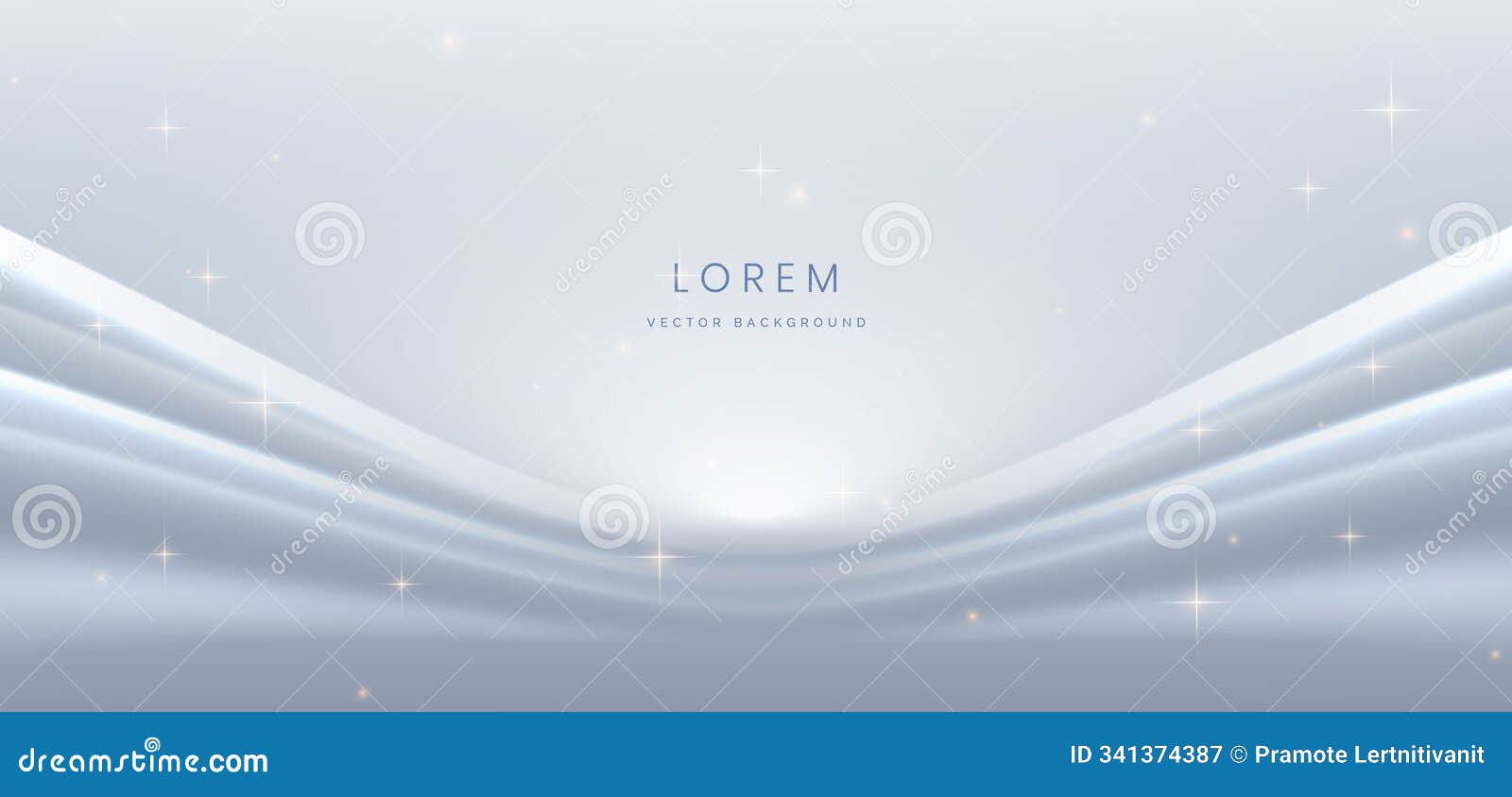 Modern White Curved Ray on Grey Background. with Lighting Effect ...