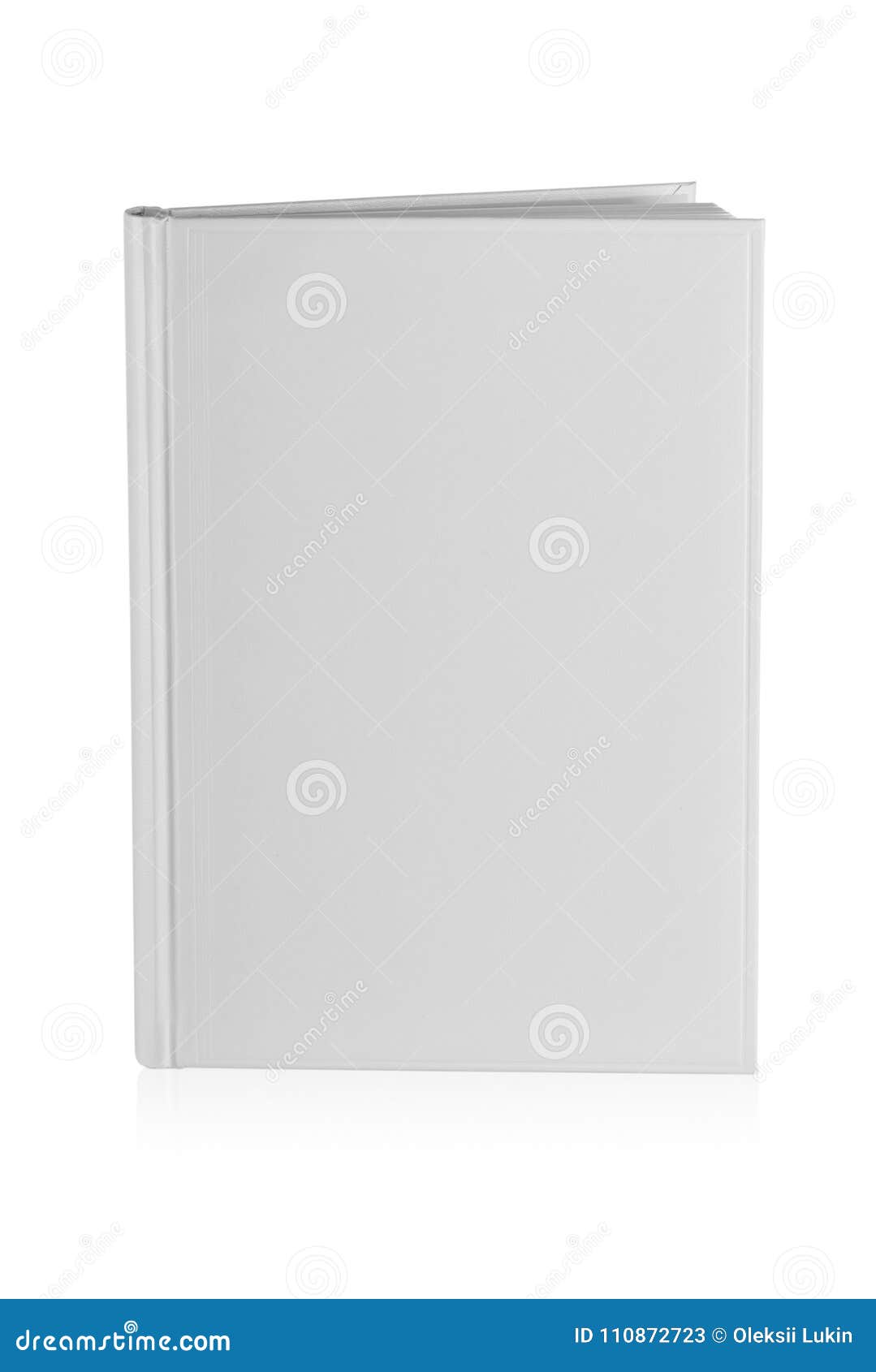 Modern White Diary in Leather Bindings Stock Image - Image of design ...