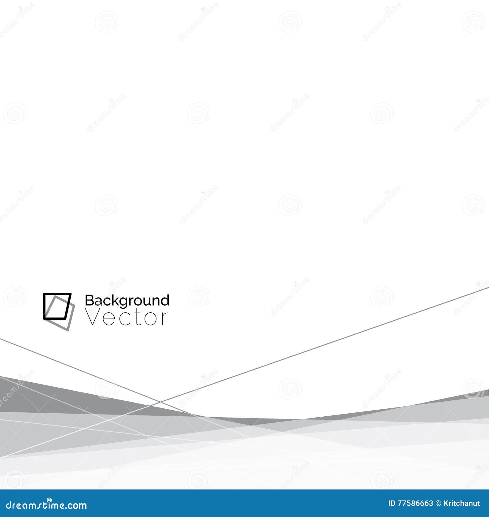 Modern White Gray Line Abstract Background Stock Vector - Illustration ...