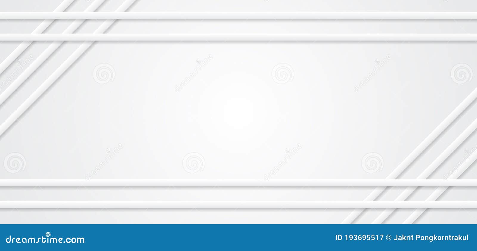 Modern White Line Frame Design Abstract Minimal Background Stock Vector ...