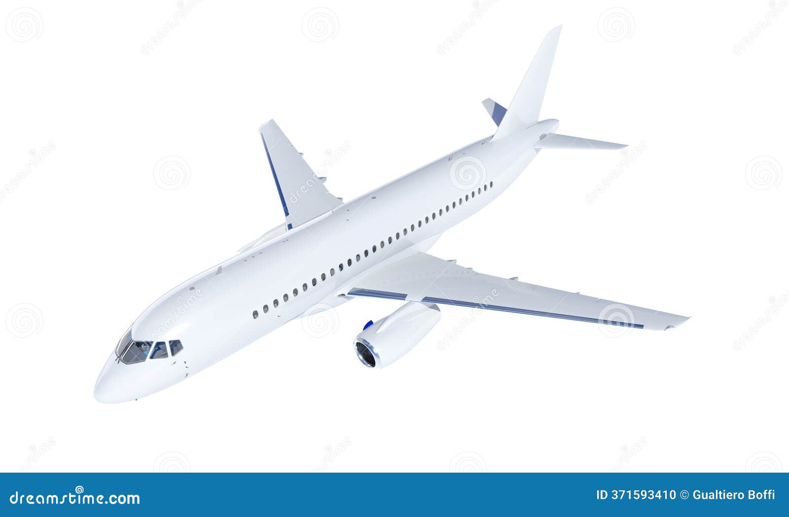 Passenger Jet Airplane Taking Off From Runway During Stormy, Dramatic ...