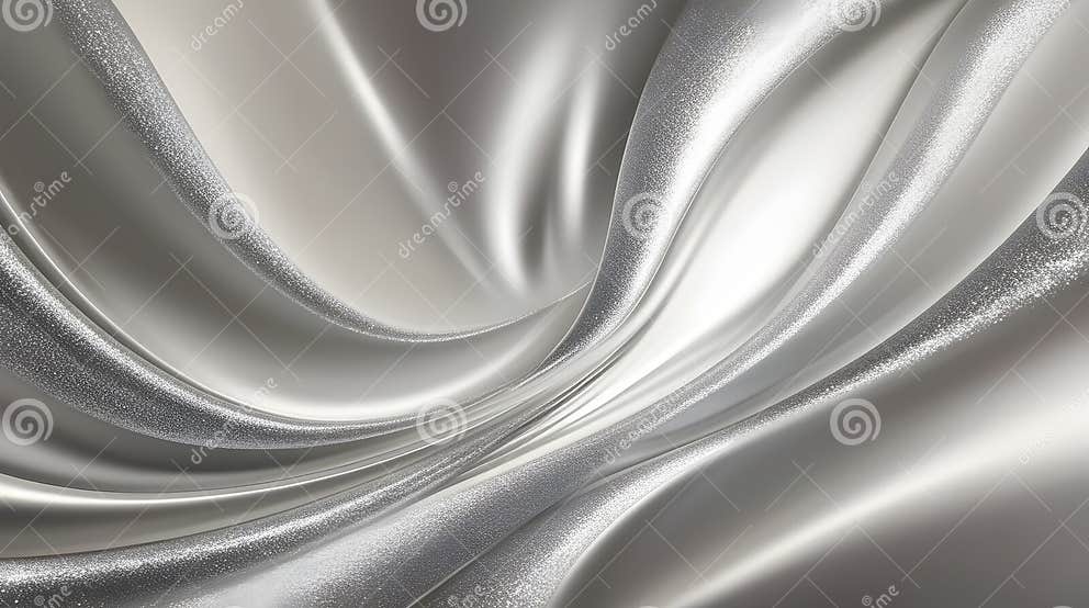 Modern White and Silver Abstract Wave Patterns for Innovative Graphic ...