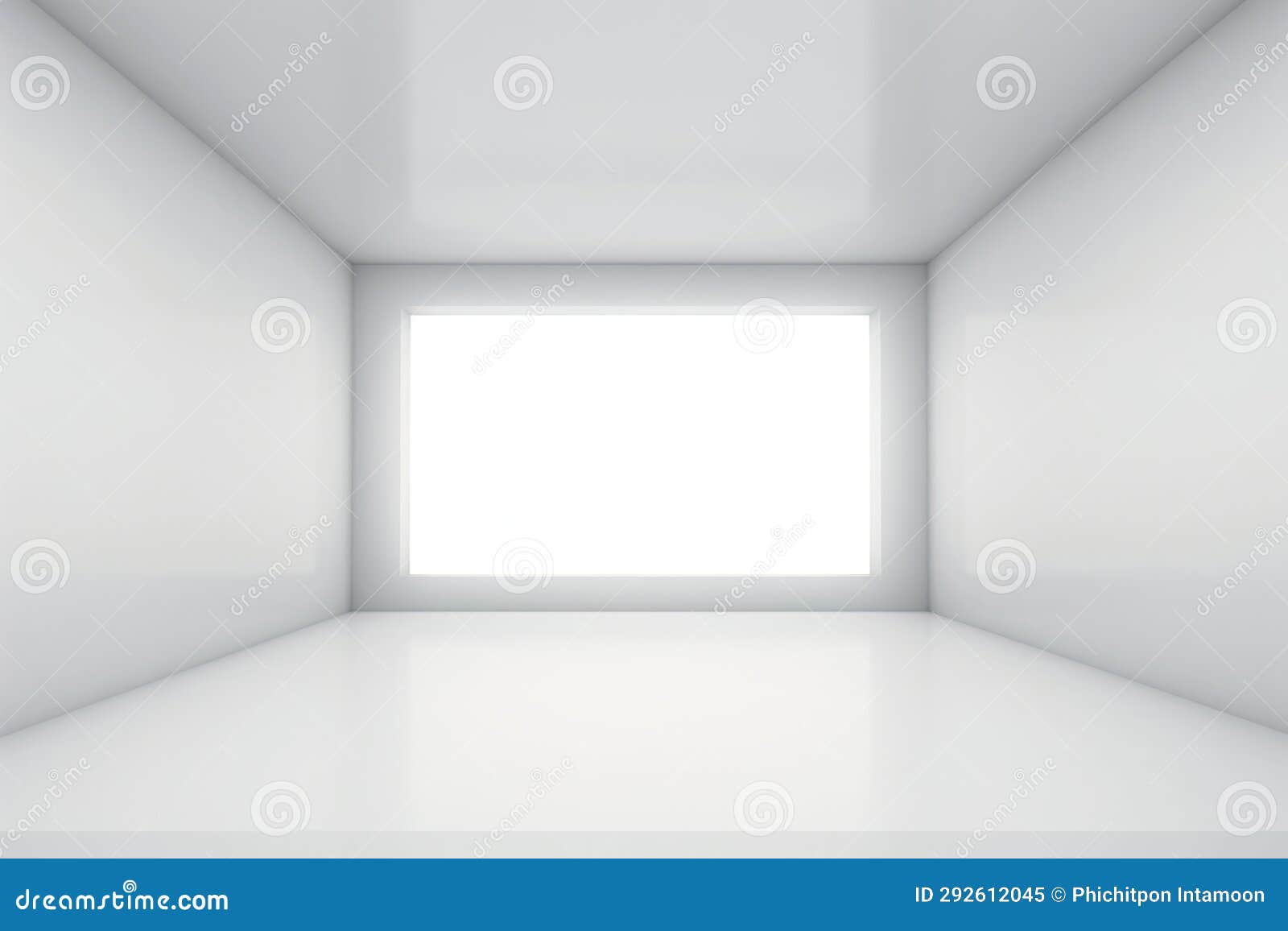 Modern White Space Gallery Template for Interior Design. Generative AI ...