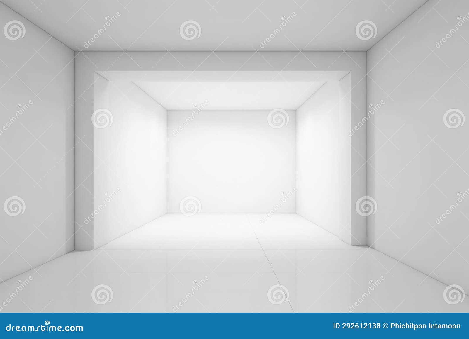 Modern White Space Gallery Template for Interior Design. Generative AI ...